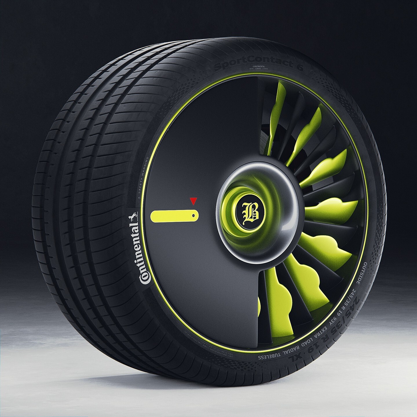 ArtStation - Concept wheel No7