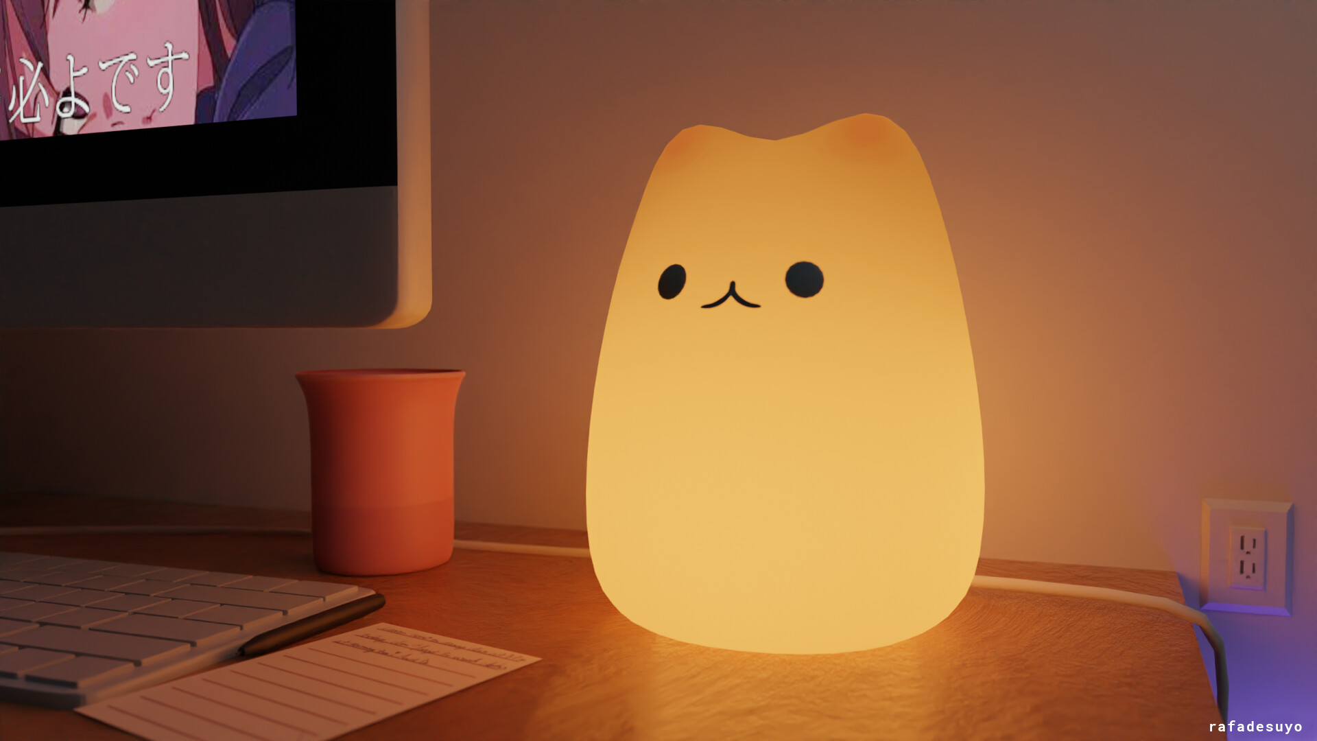 ArtStation - Cat Lamp