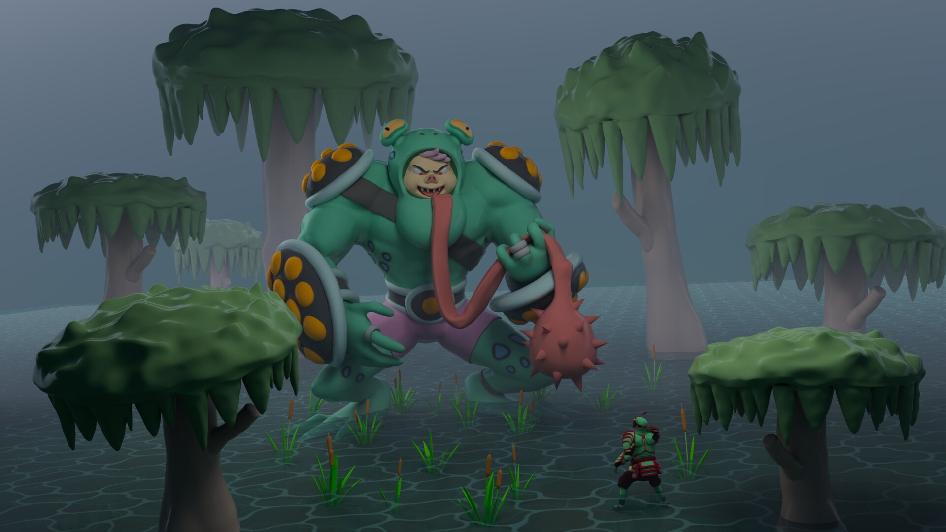 ArtStation - Frogman