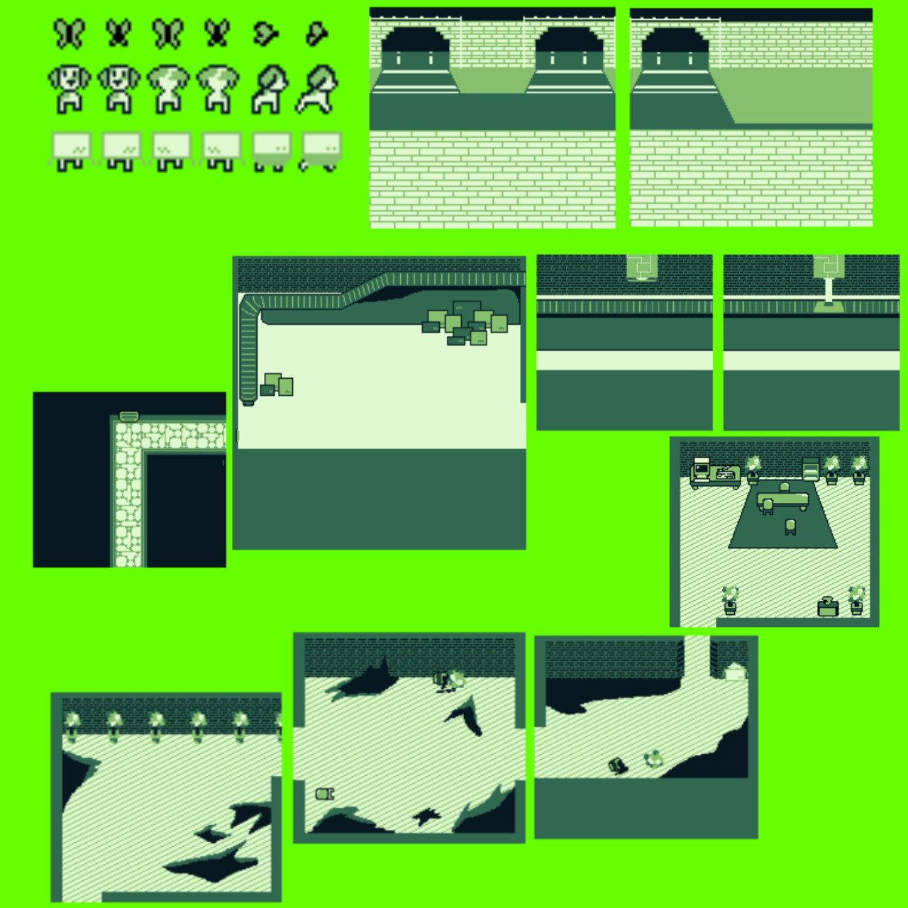 ArtStation - Pixel Art from game Dogger