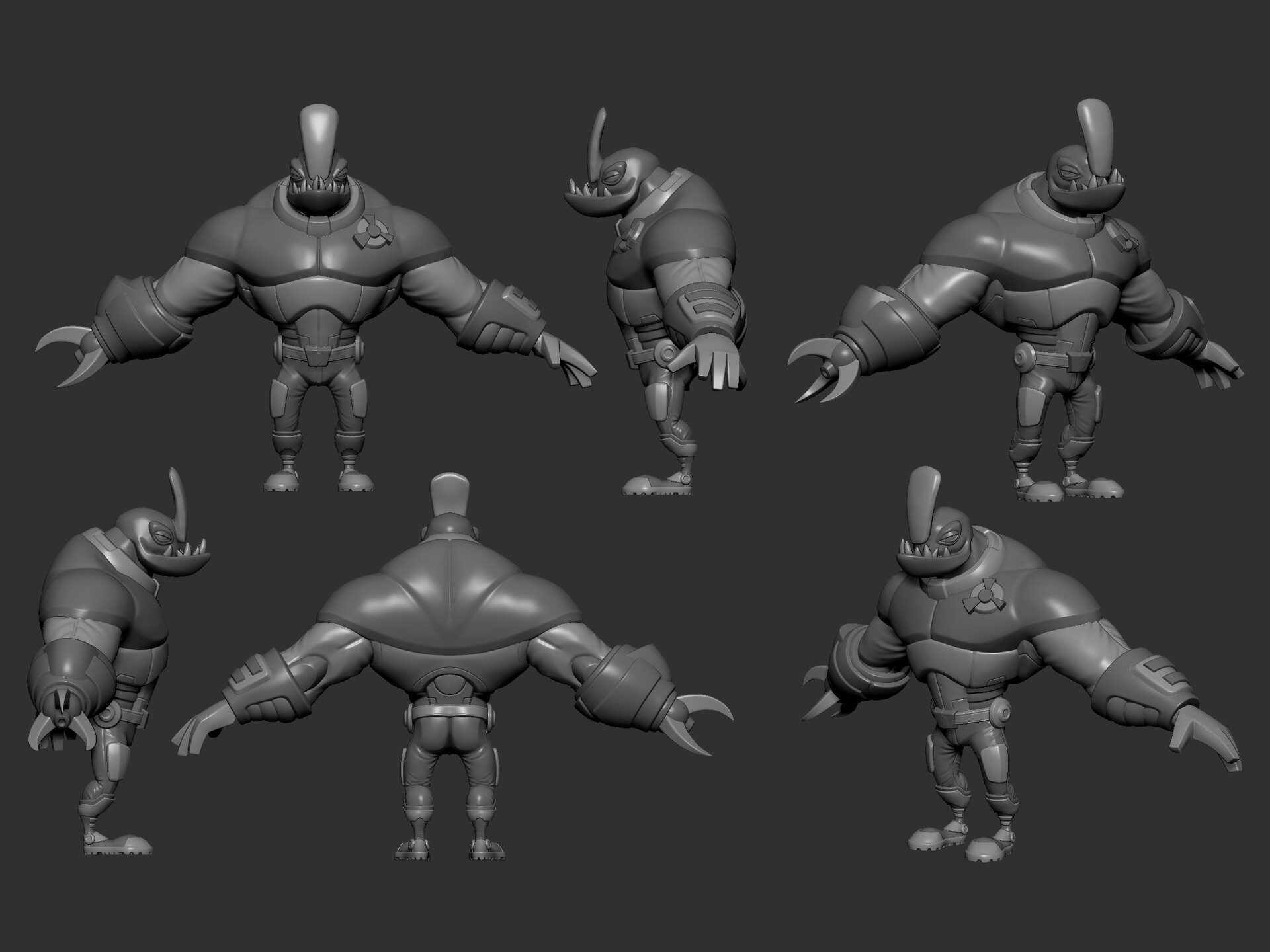 ArtStation - MJ_Alien WIP