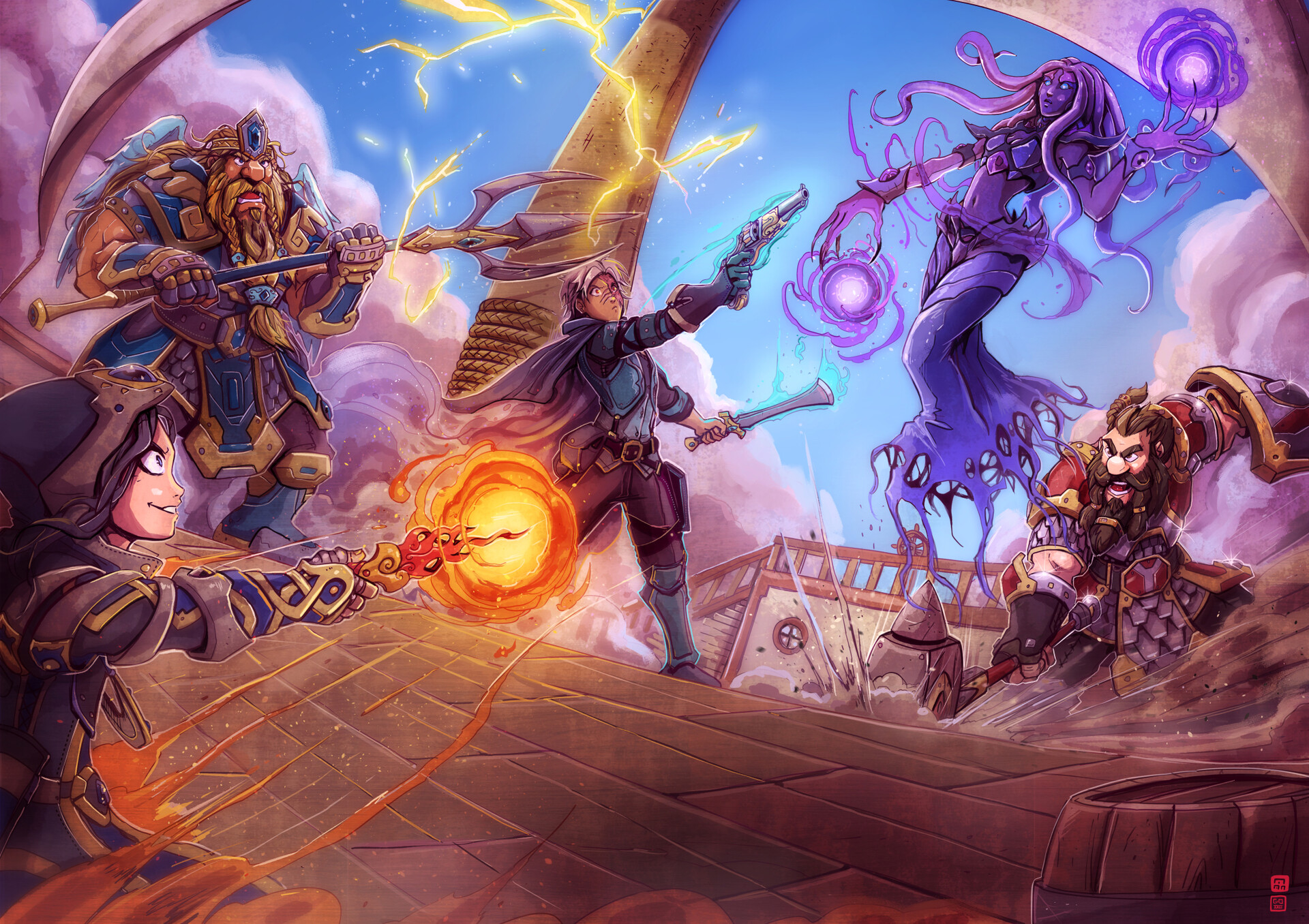 ArtStation - RPG Party