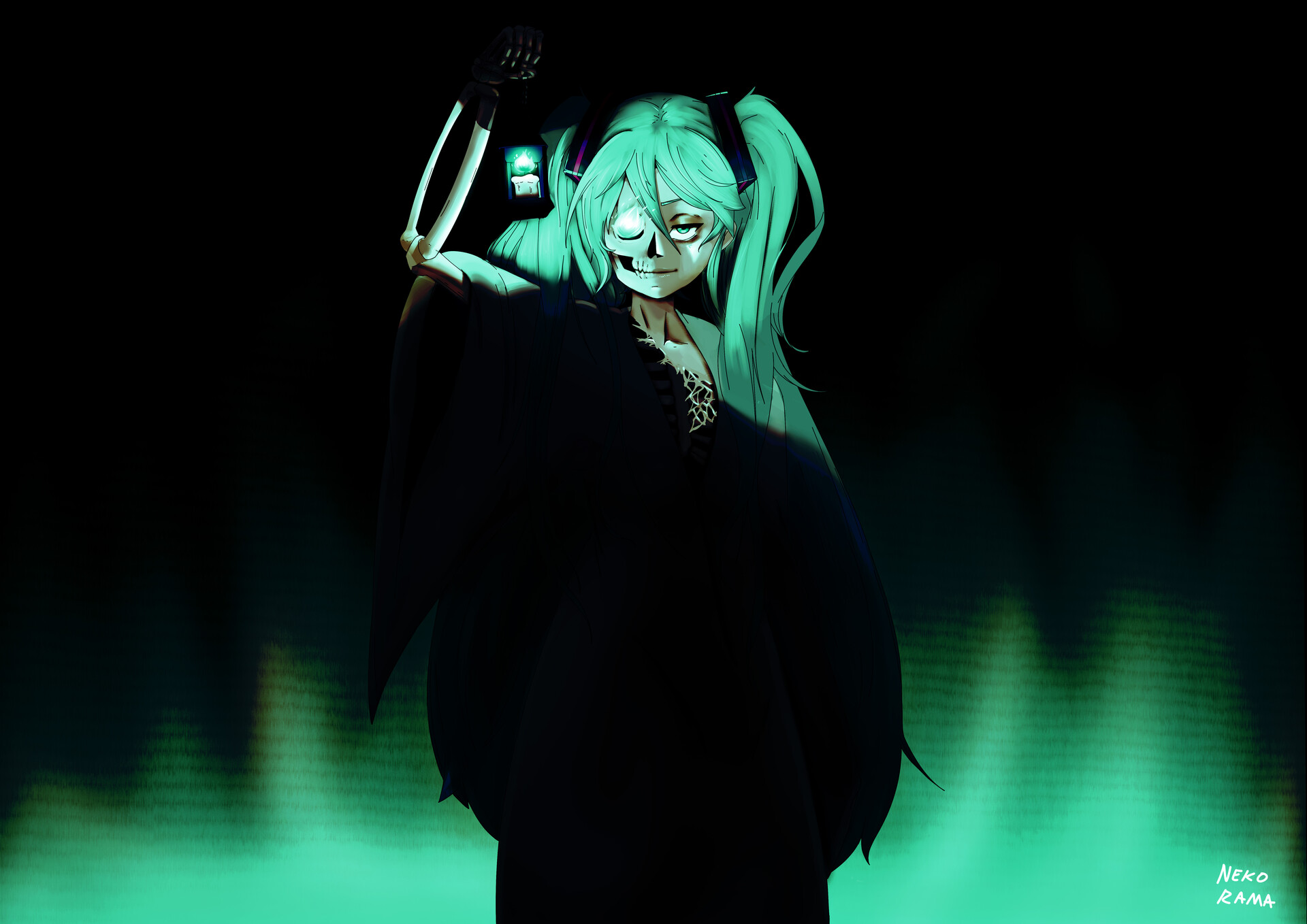 Rebeca Barboza - Hatsune Miku Necromancer And Variations