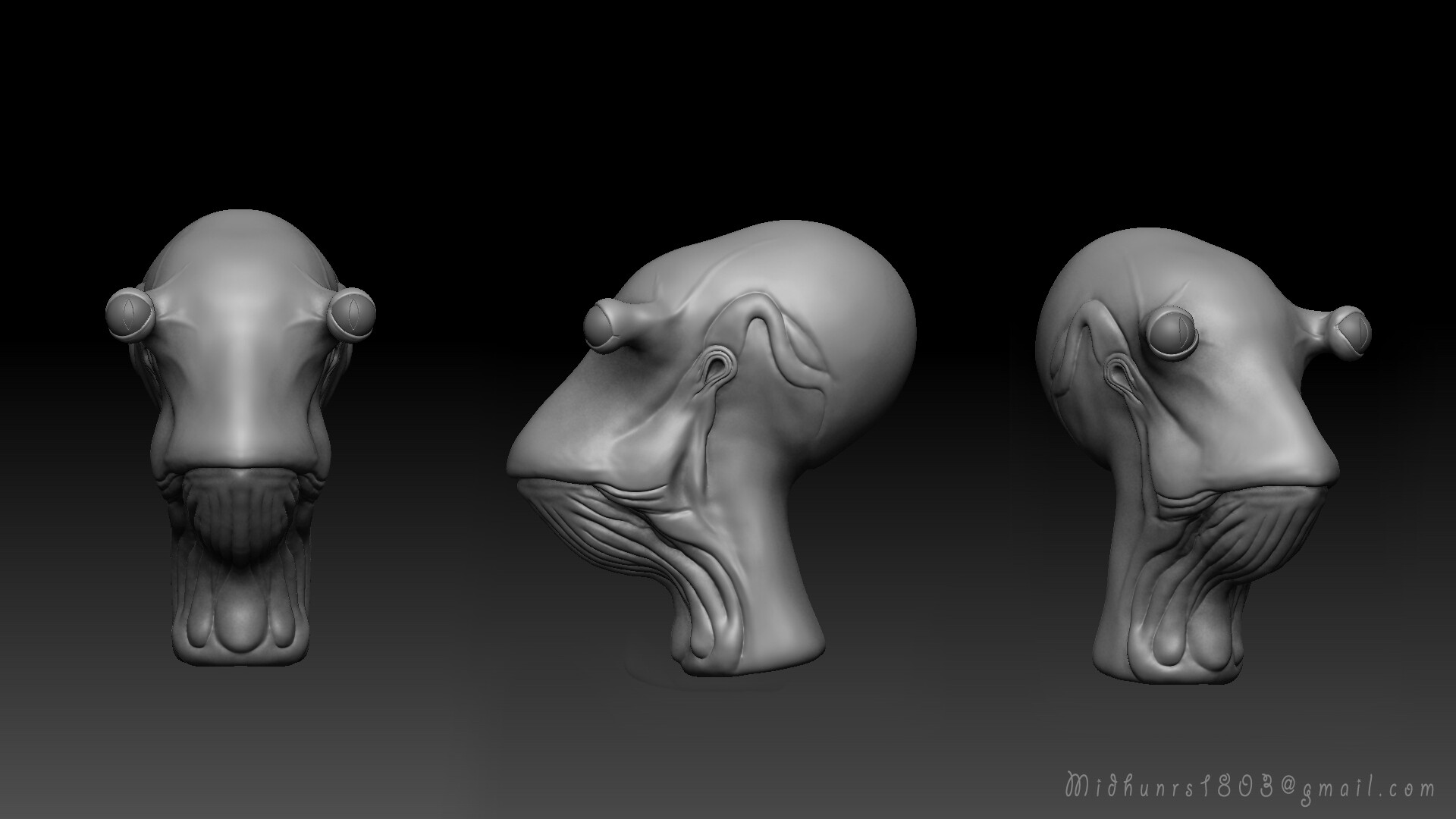 ArtStation - creature sculpt