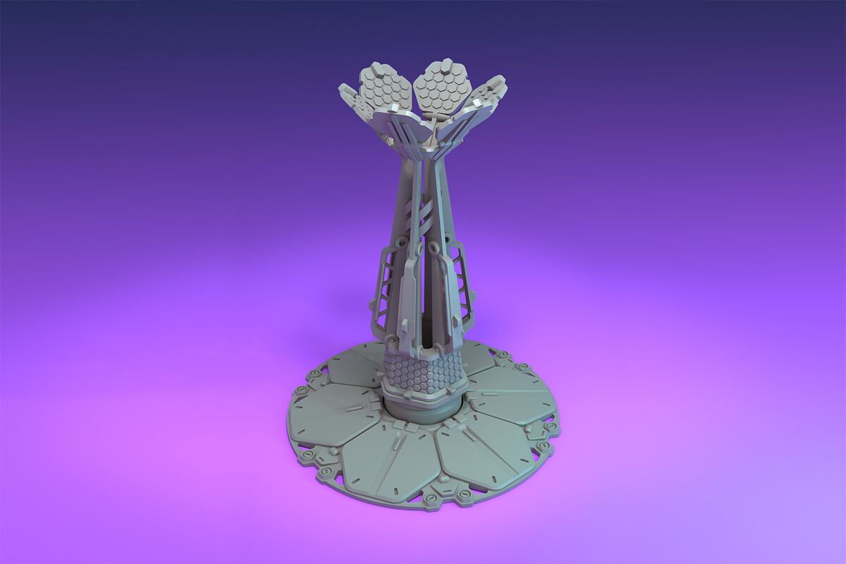 Alexey Guk - Warcaster: Alliance Commlink Tower