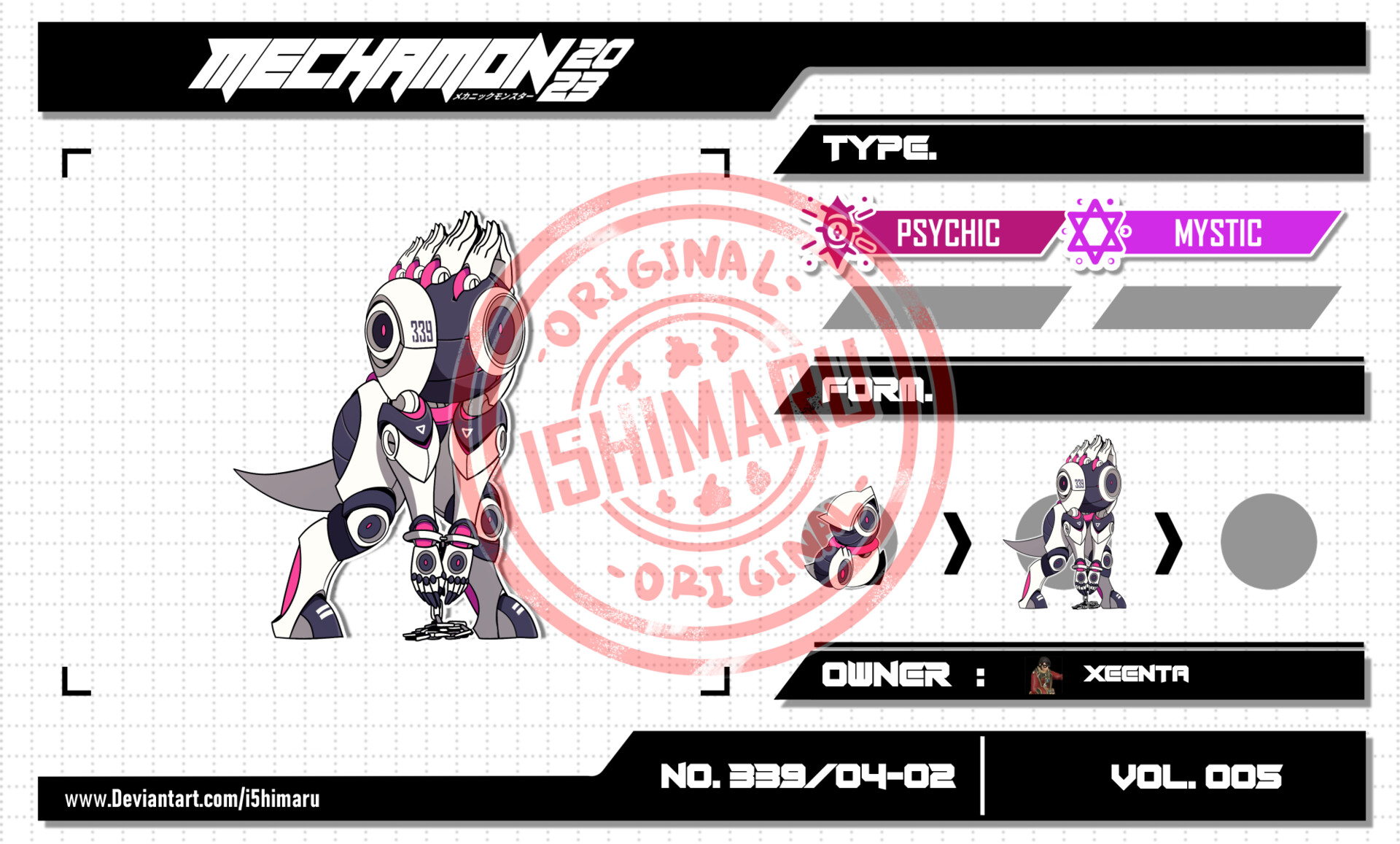 ArtStation - Mechamon NO.339/04-02 | VOL.005