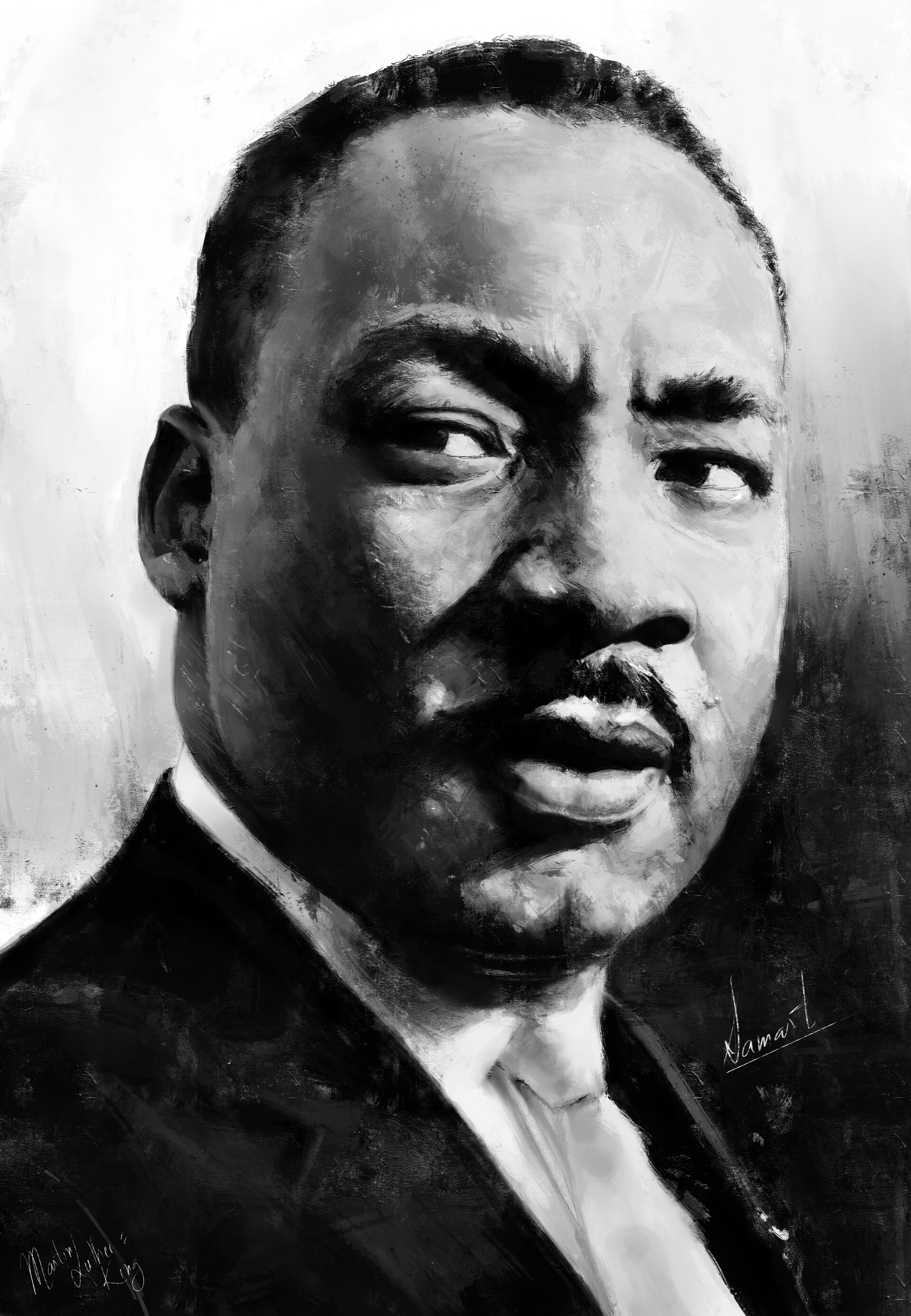 ArtStation - Martin Luther King