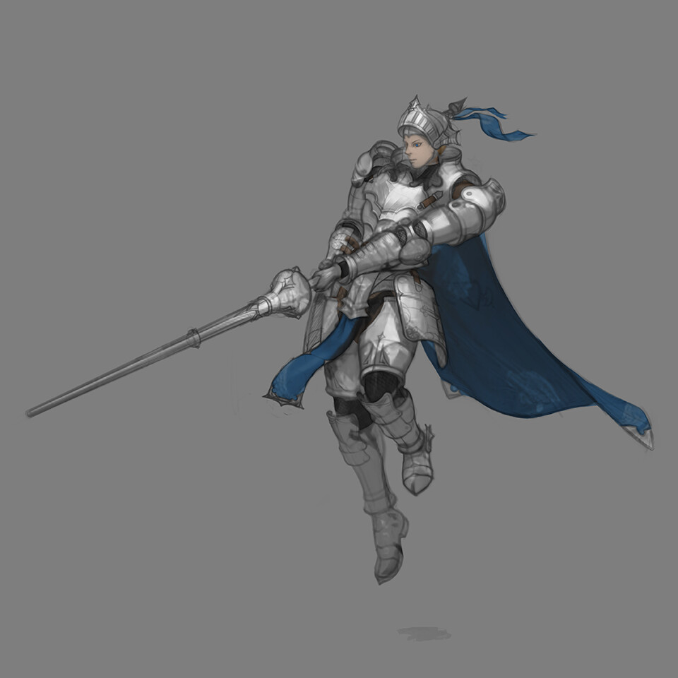 ArtStation - a knight