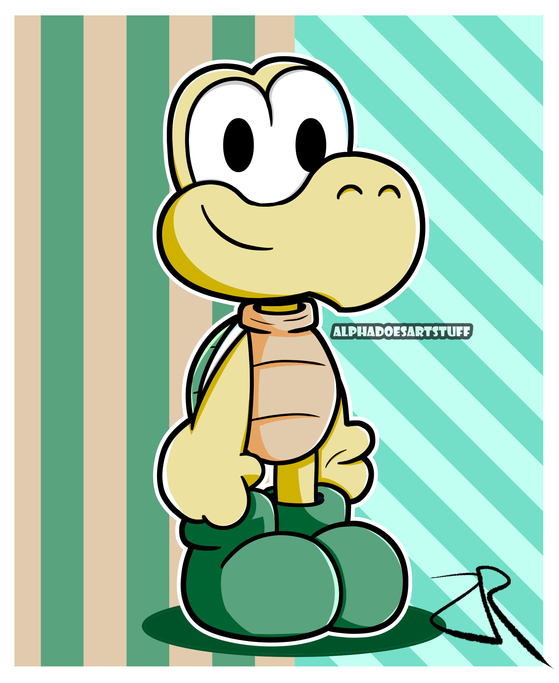 ArtStation - 2021 Art: #53 - Koopa Troopa V2