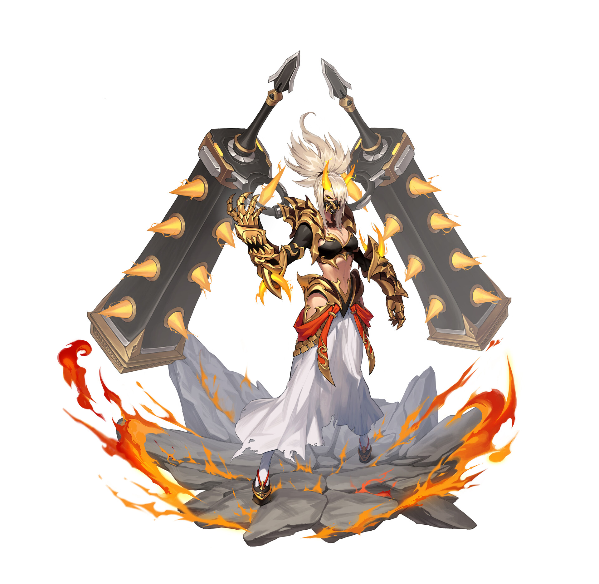 ArtStation - Flame Oni