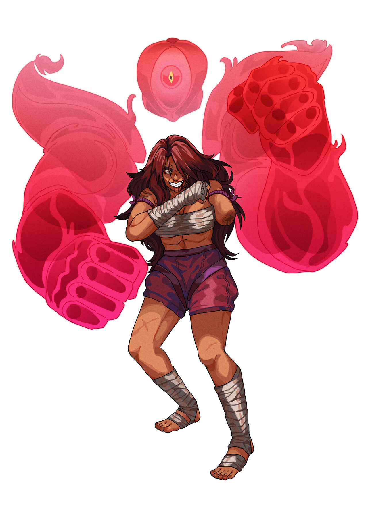 ArtStation - Monk D&D commission