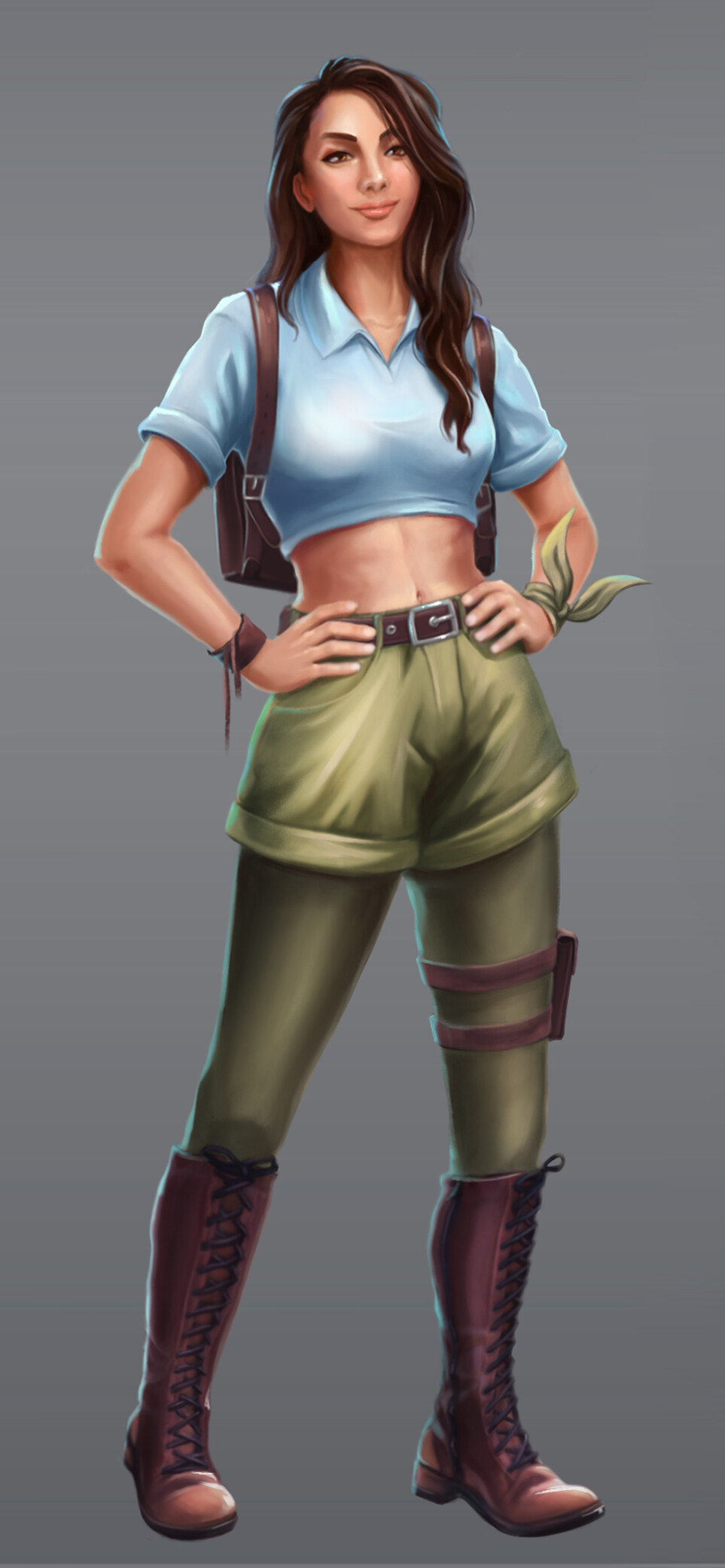 ArtStation - Lady treasure hunter