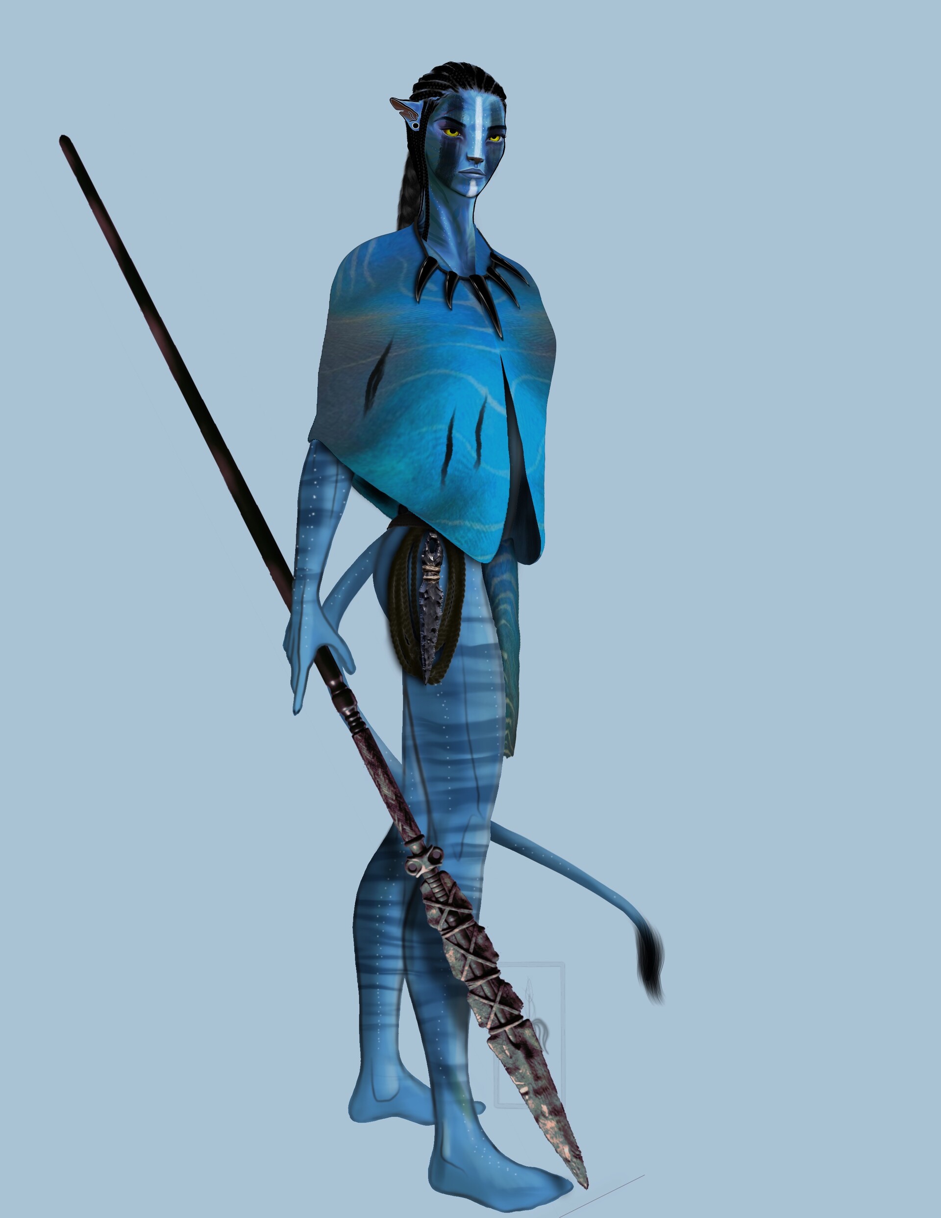 BleedingheartBlacksmith - Avatar OC “Ivy” character design