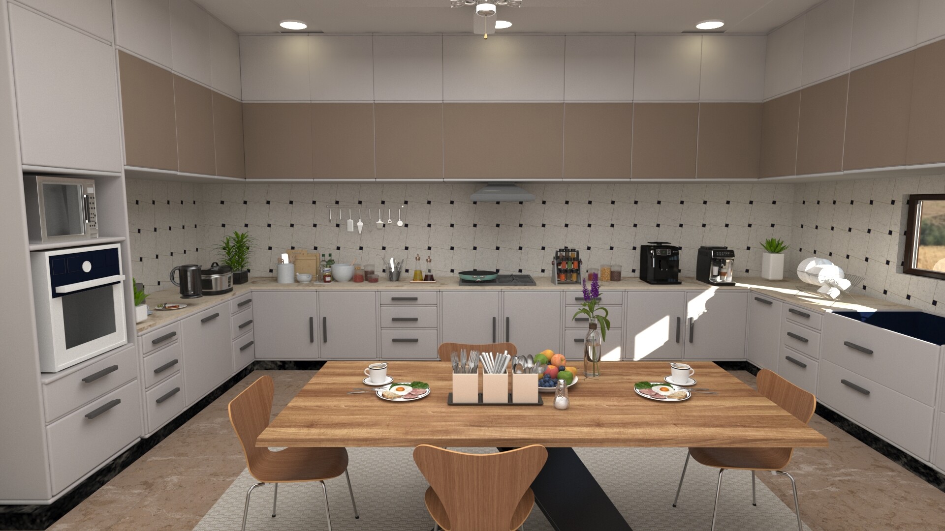 ArtStation - Modular Kitchen Design