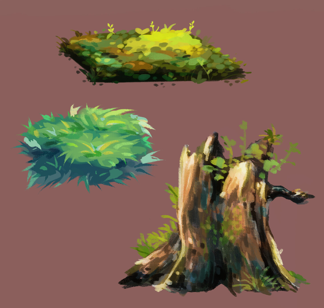 ArtStation - Texture study