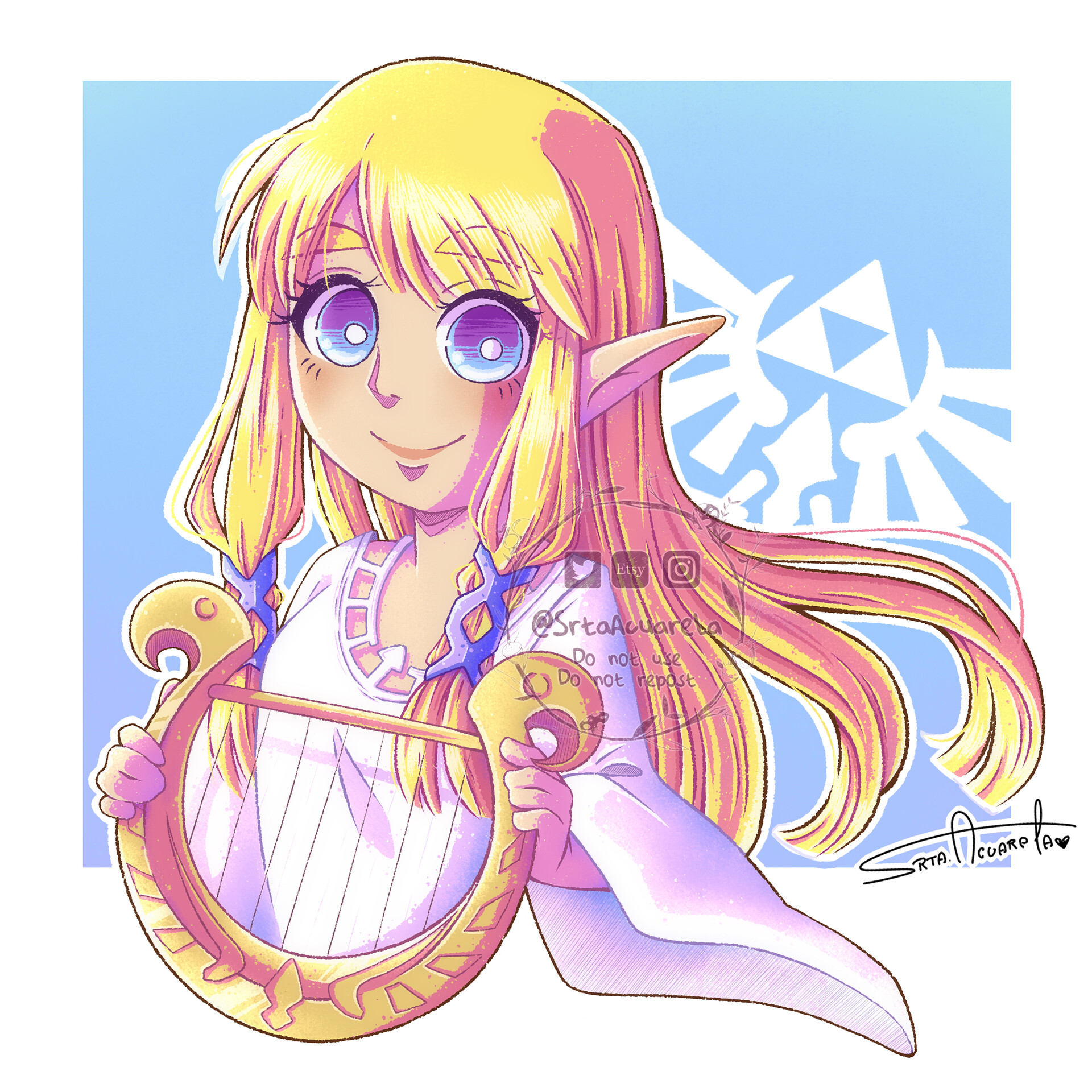 Denise Vella (Srta. Acuarela) - The Legend of Zelda: Skyward Sword