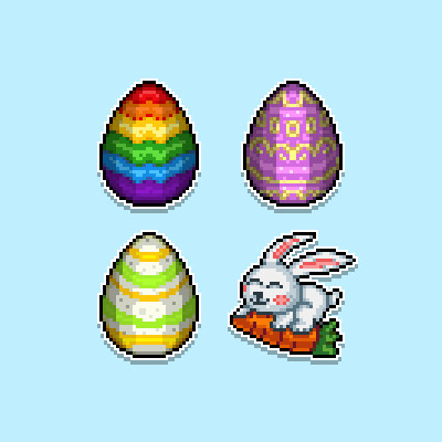 ArtStation - Badges "Easter" 2023