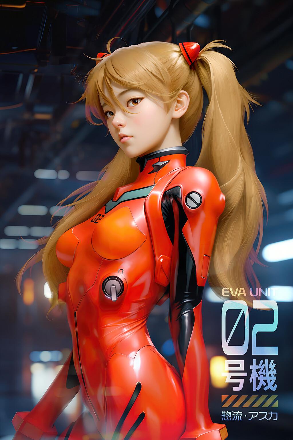 ArtStation - Asuka Langley - Evangelion