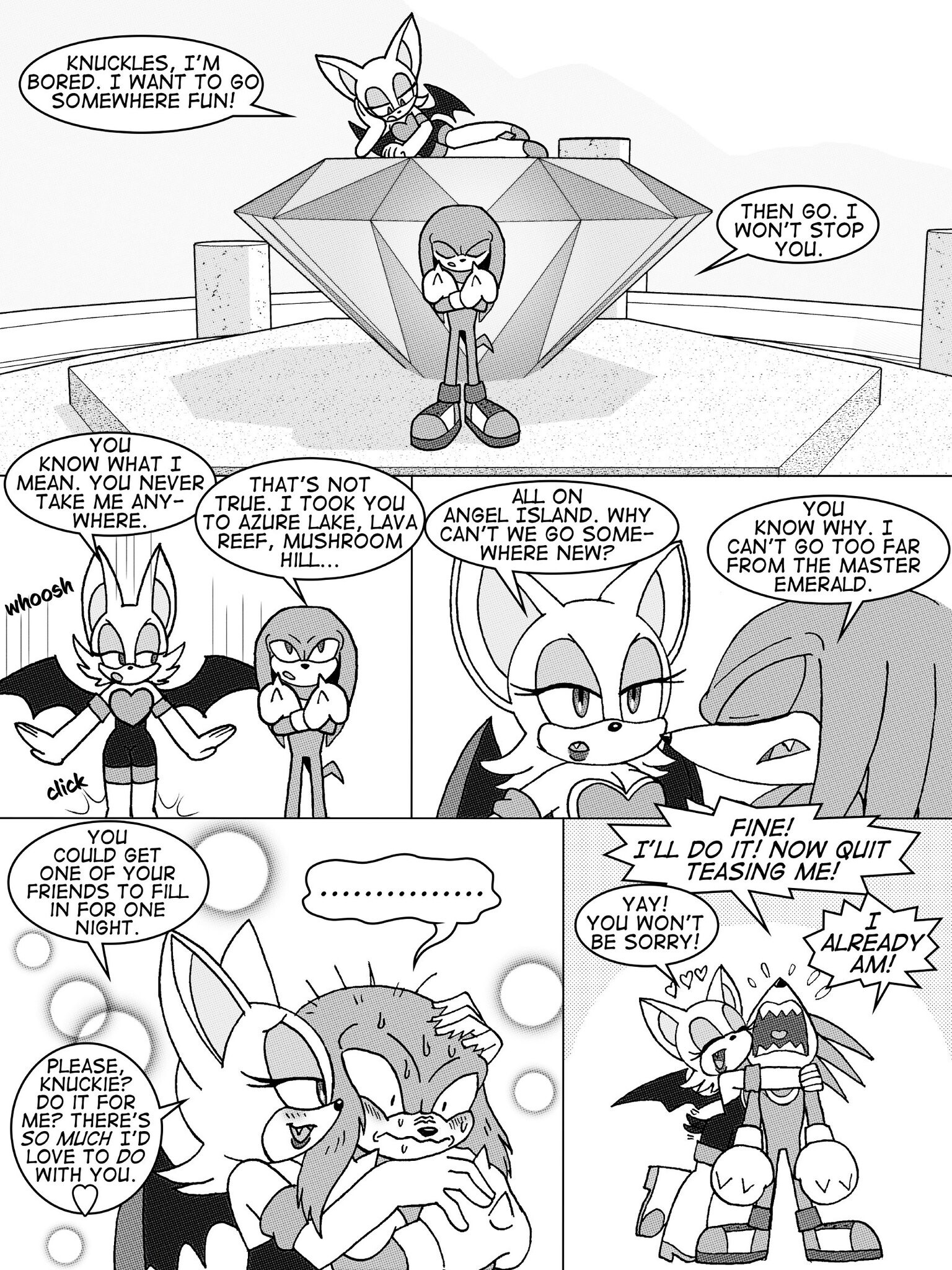 knuxouge comic