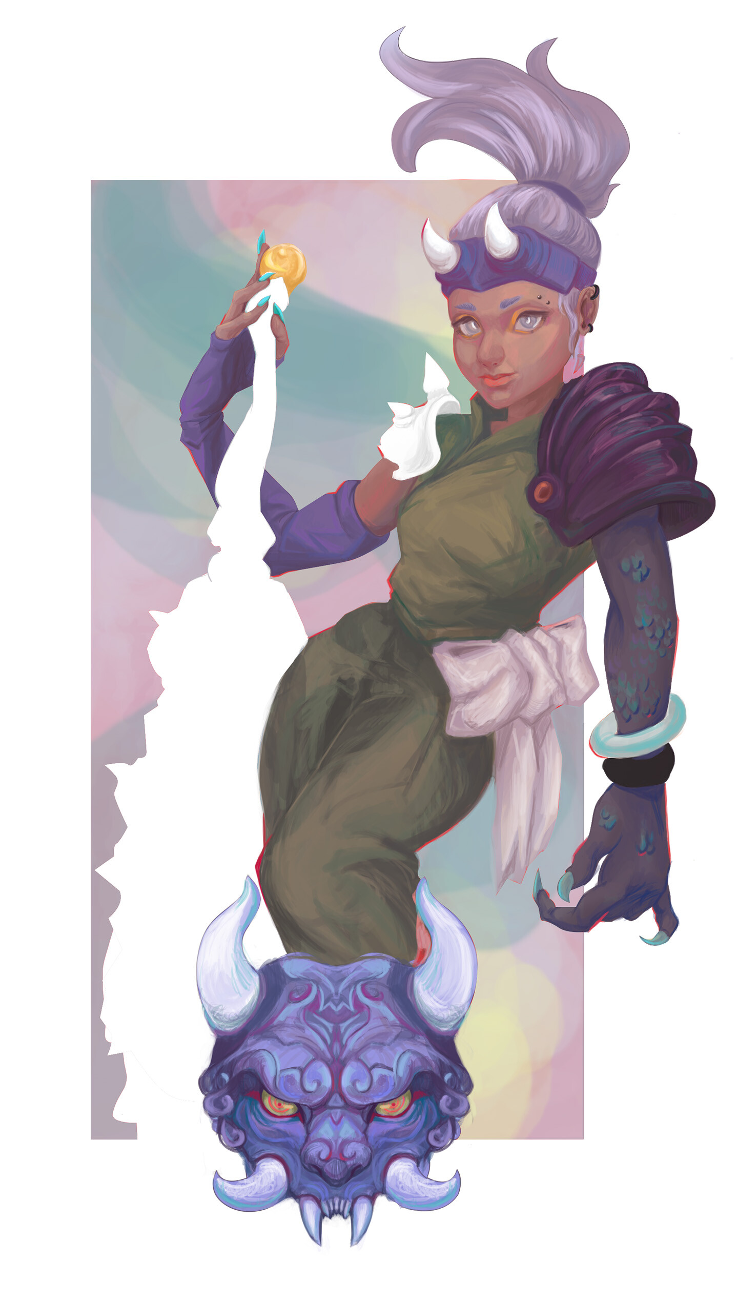 ArtStation - Oni Girl