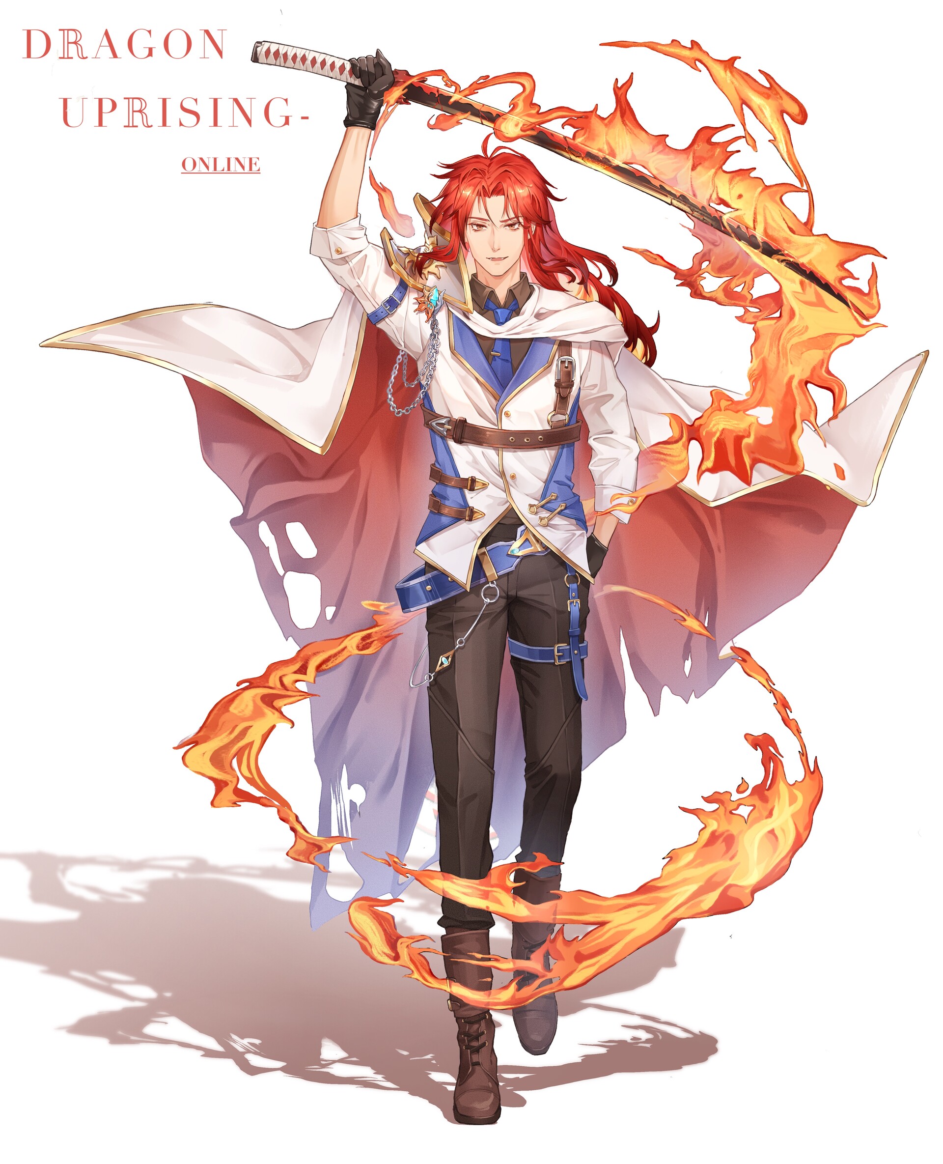 ArtStation - Game character design for Dragon Uprising- Online