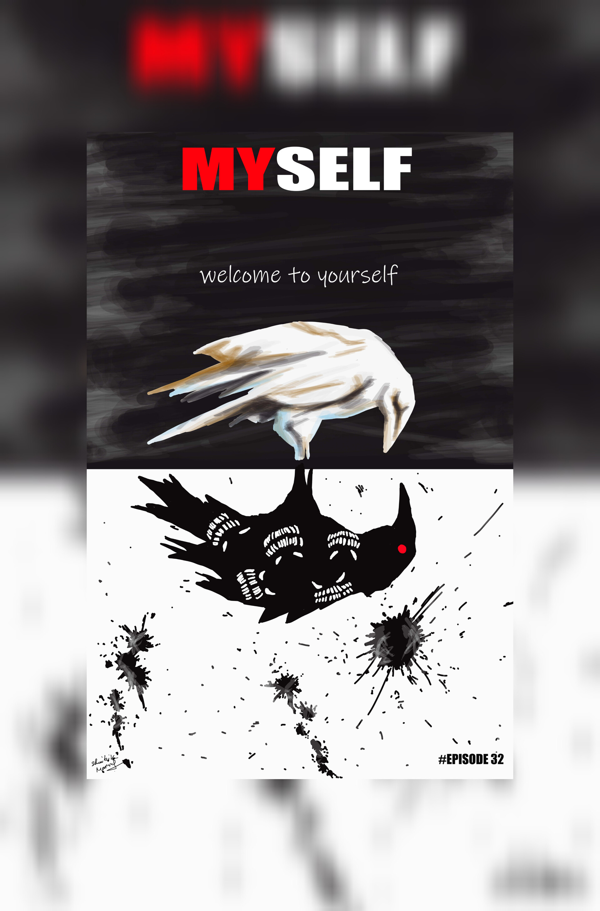 ArtStation - myself "welcome to yourself"