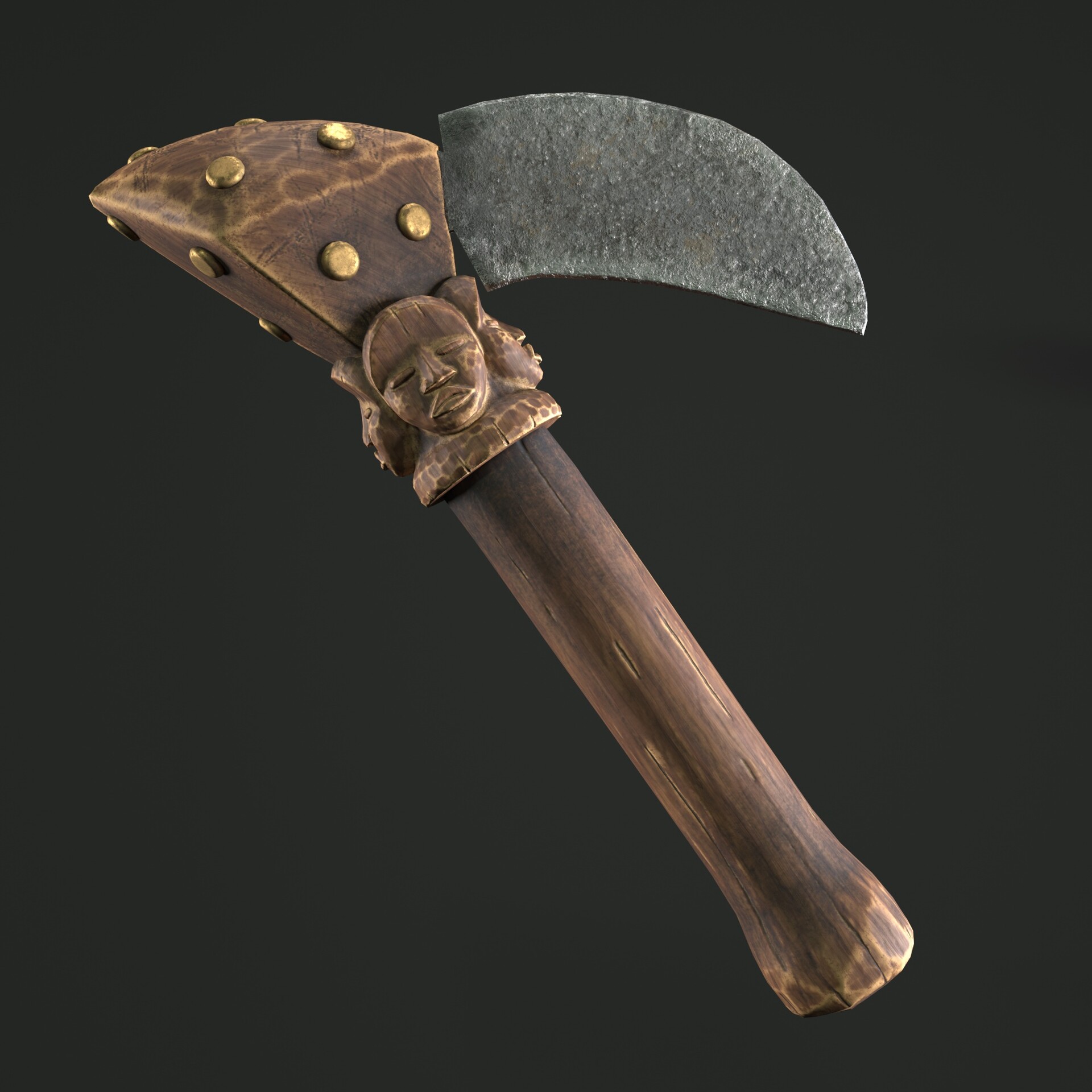 ArtStation - Ancient hatchet