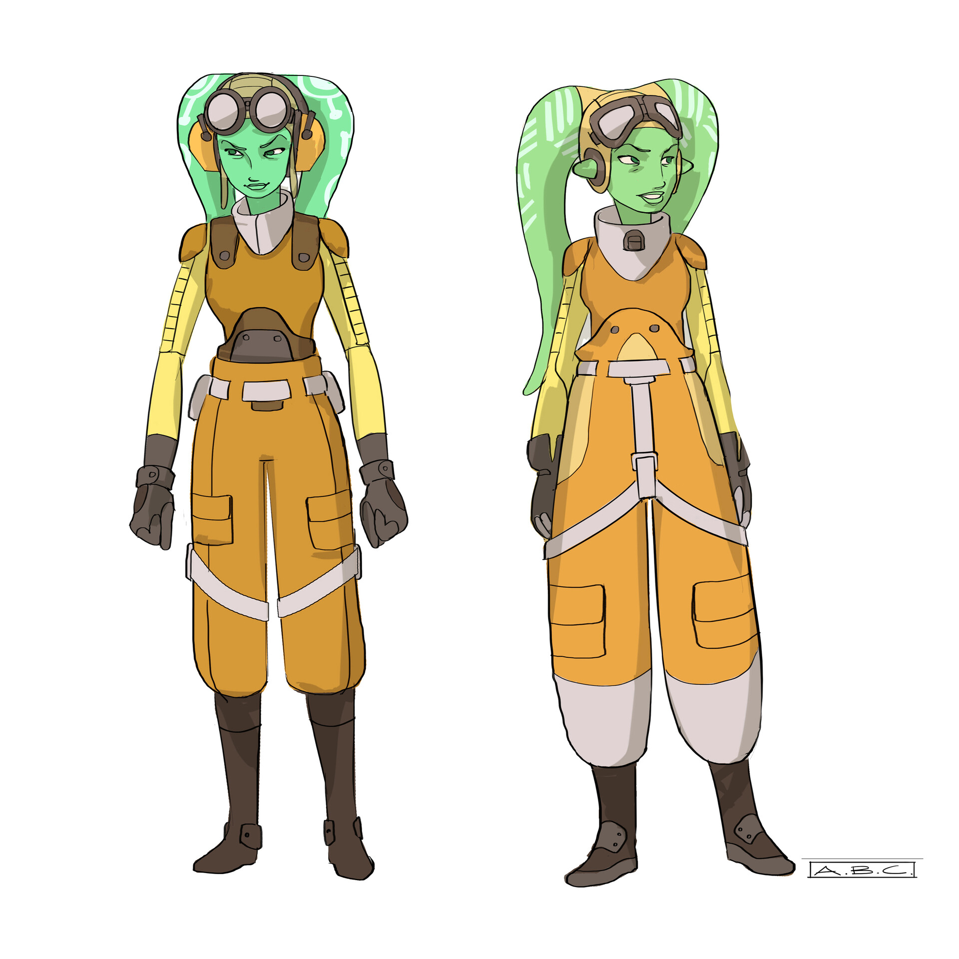 Artstation Star Wars Rebels Hera