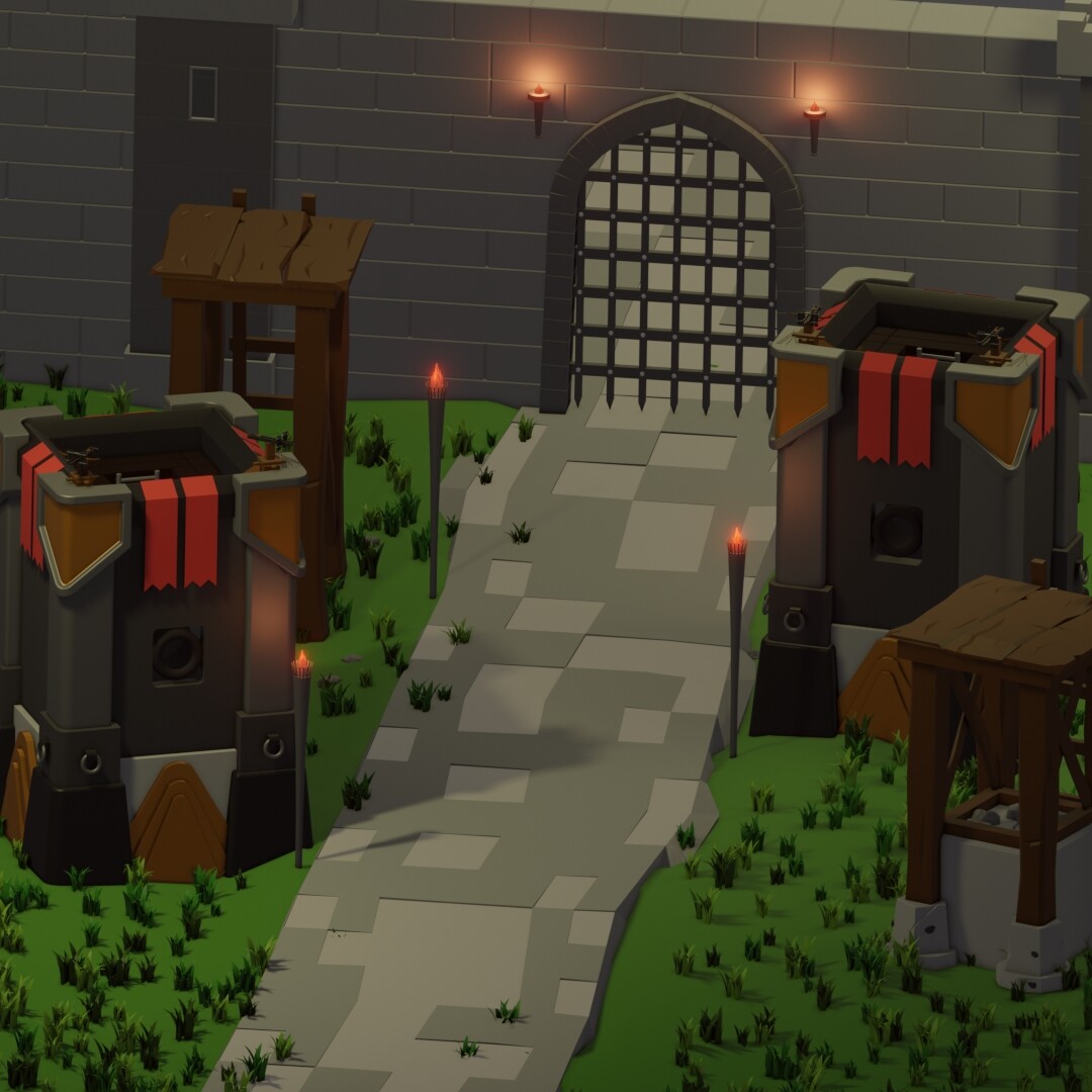 ArtStation - Tower defense