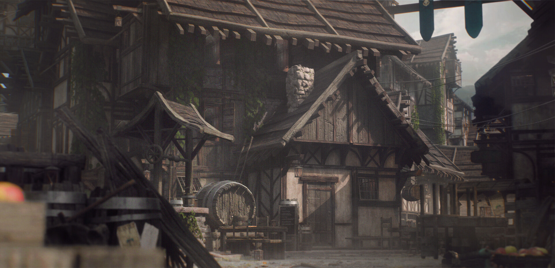 jonathan marsala - Medieval Town