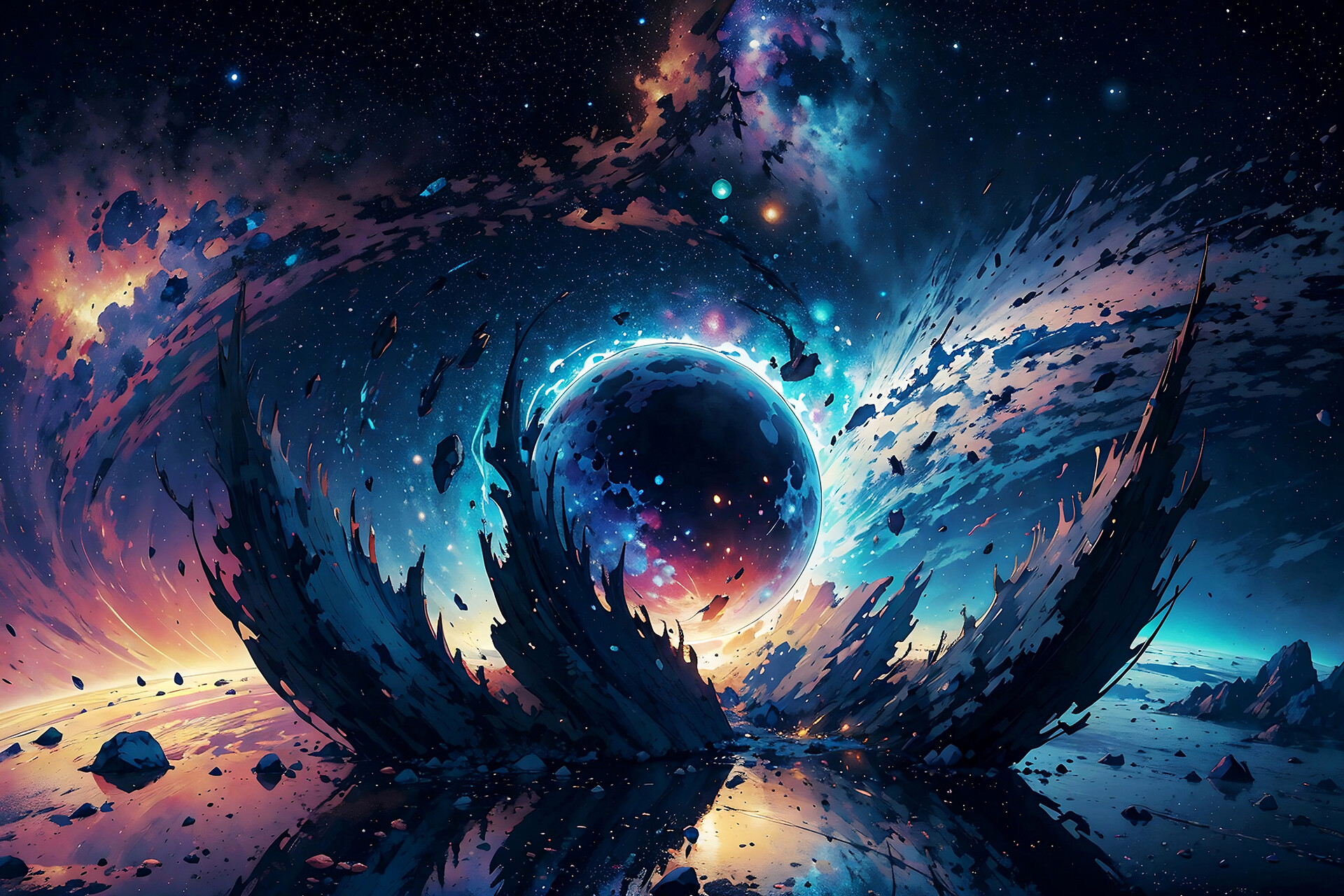 ArtStation - Space and Time