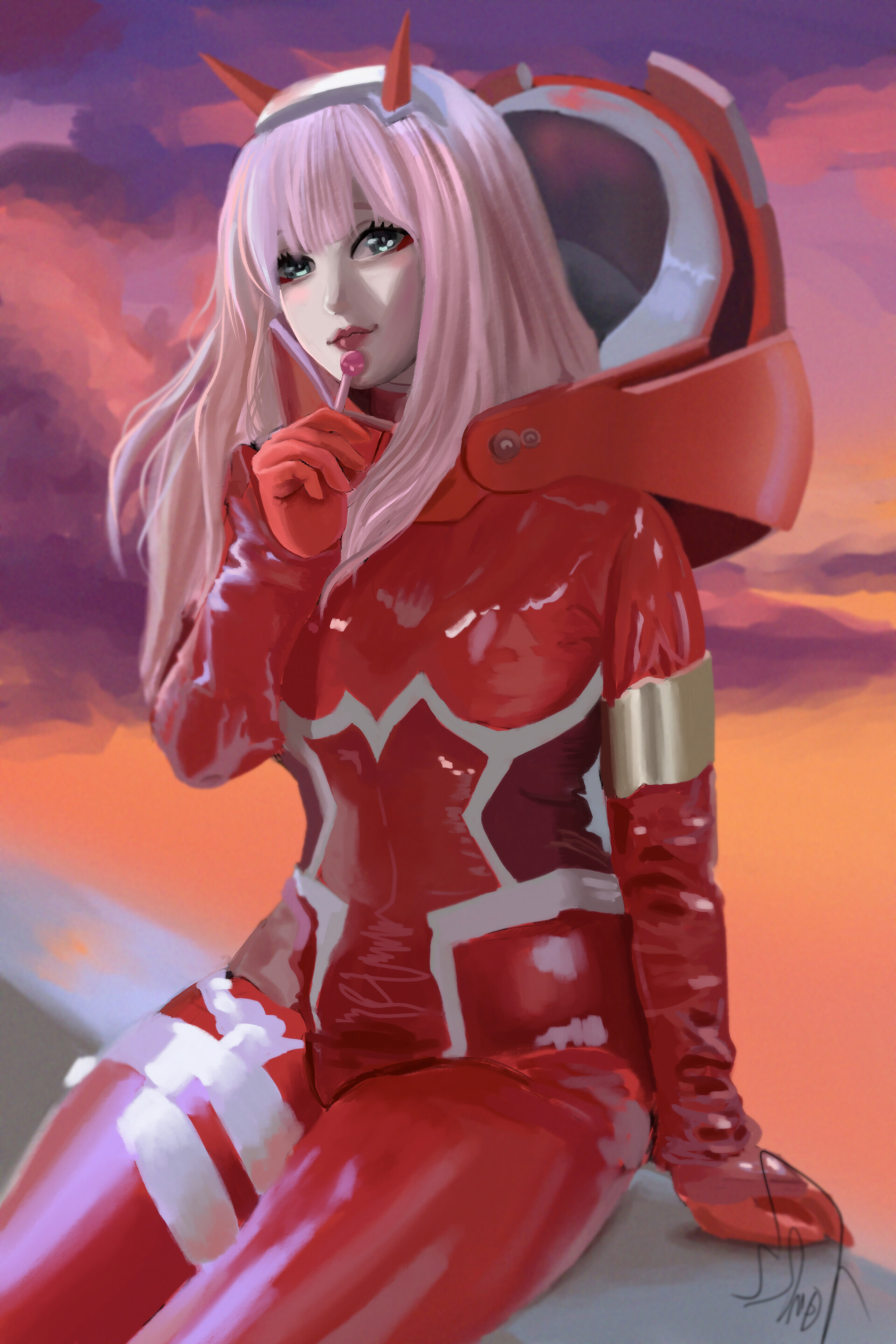 ArtStation - Zero Two