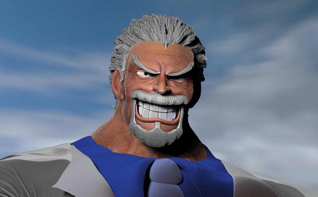 ArtStation - Garp. remake w.i.p