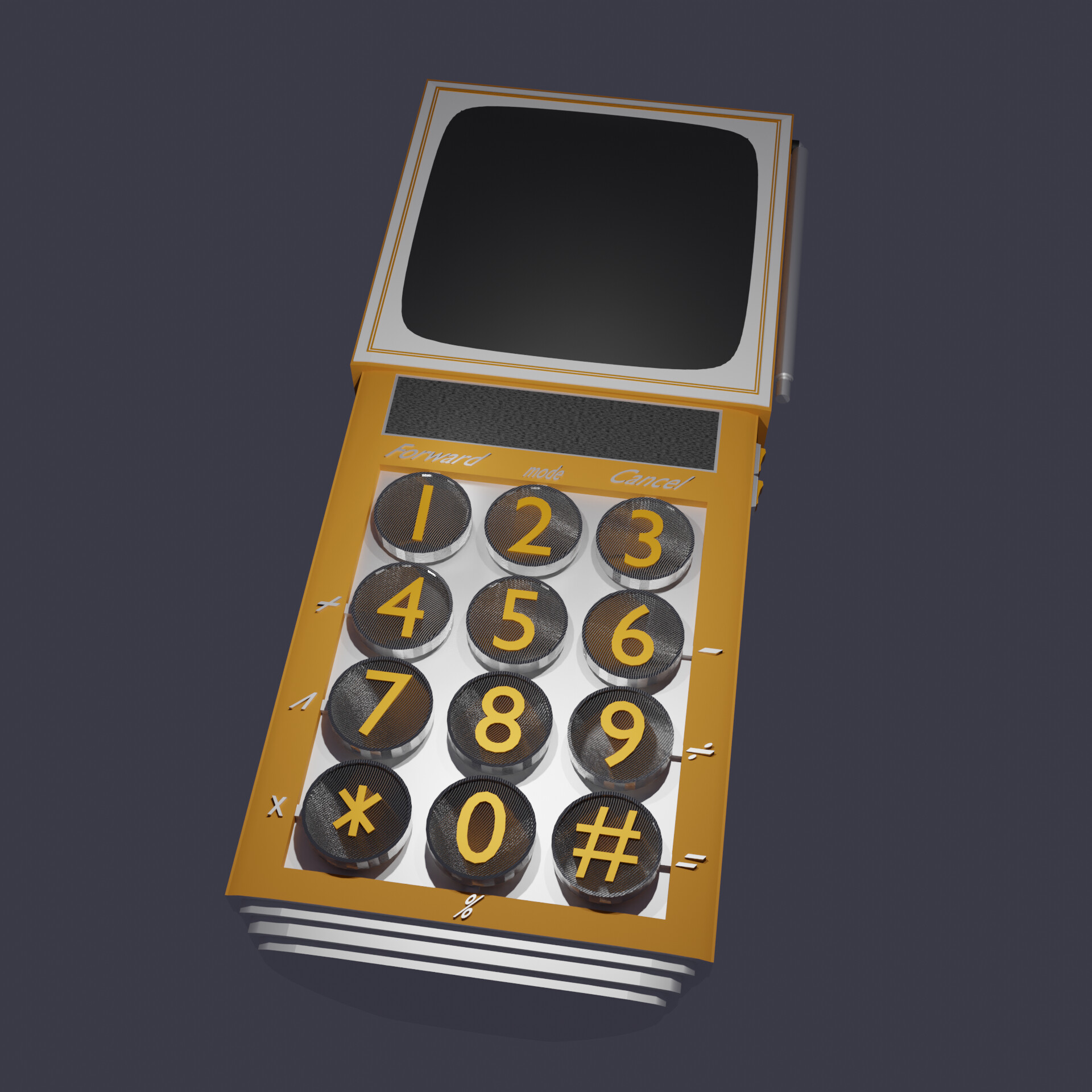 ArtStation - 1960s smartphone concept