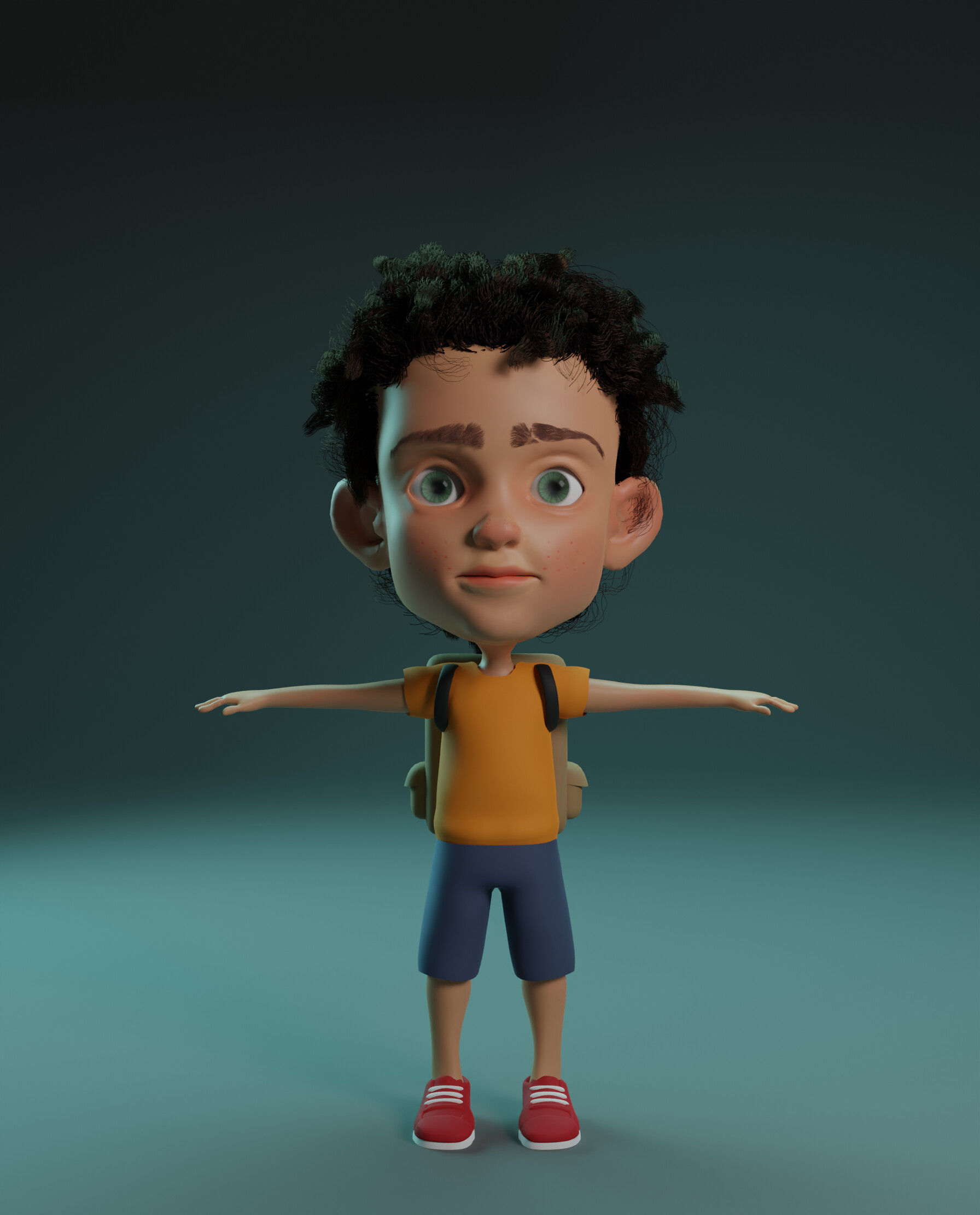 ArtStation - 3d cartoon character