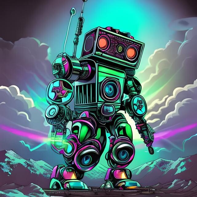 ArtStation - JOHNNY 5 REBUILD COLLECTION 1-9