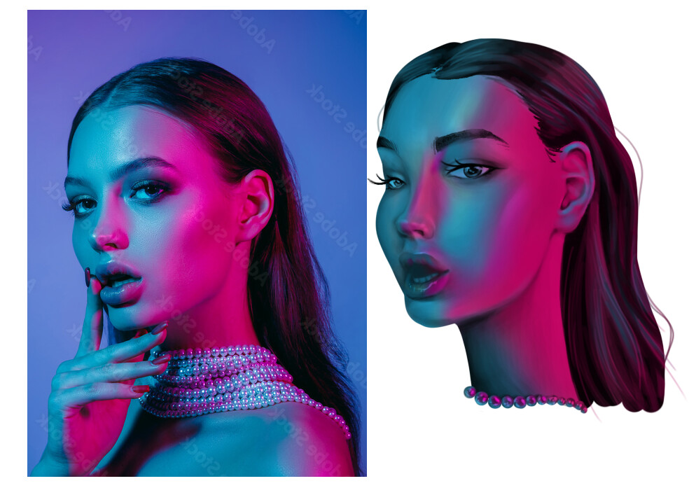 ArtStation - Facial Study