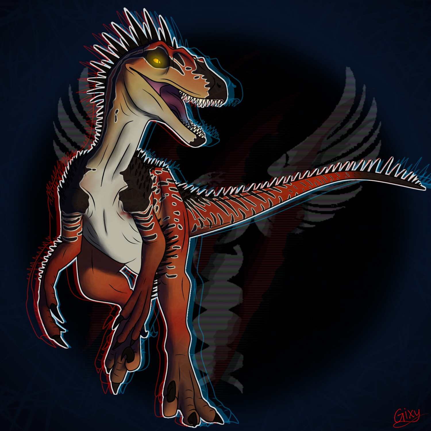 ArtStation - Novaraptor Icon