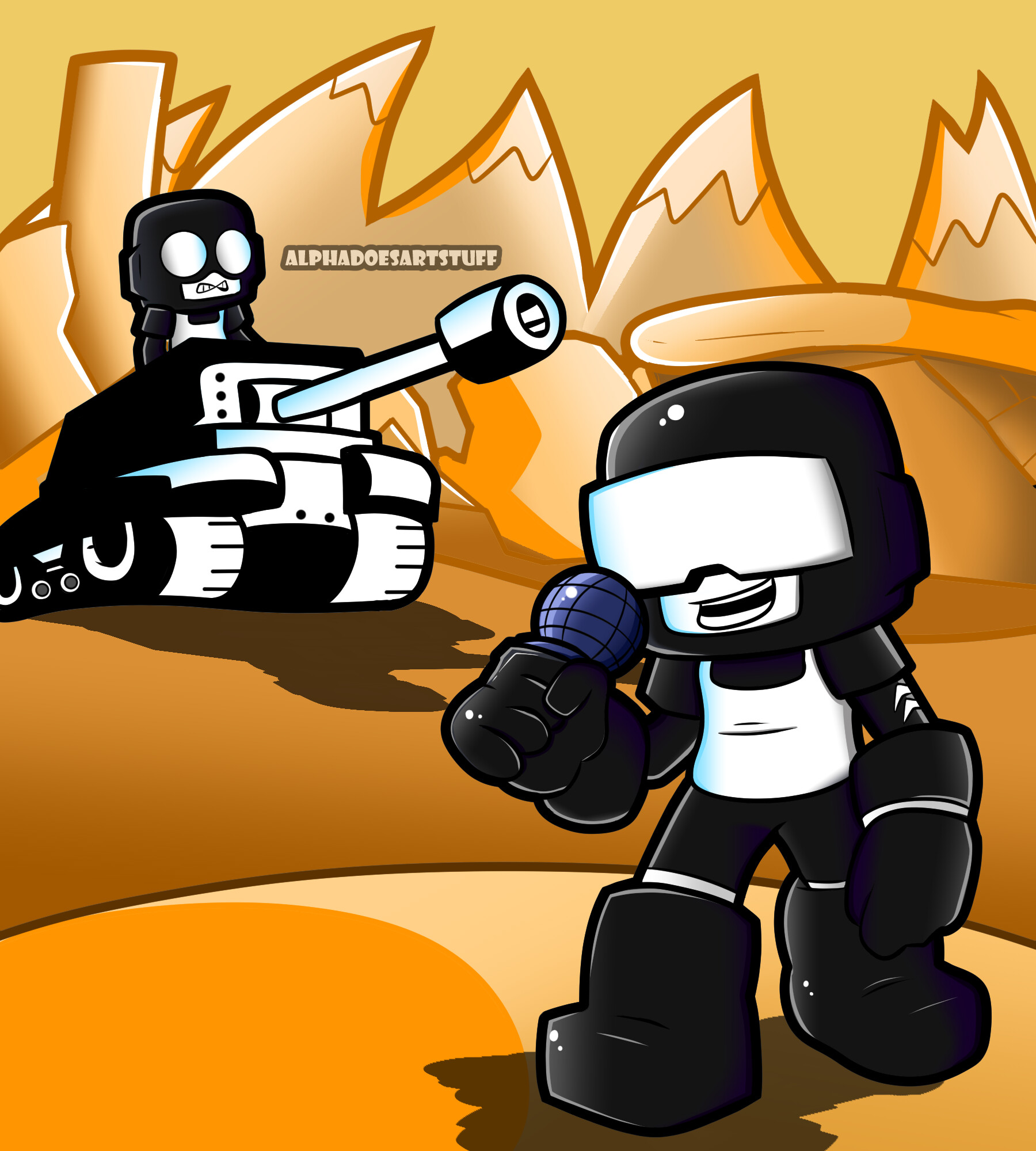 ArtStation - 2021 Art: #71 - Tankman (Updated)