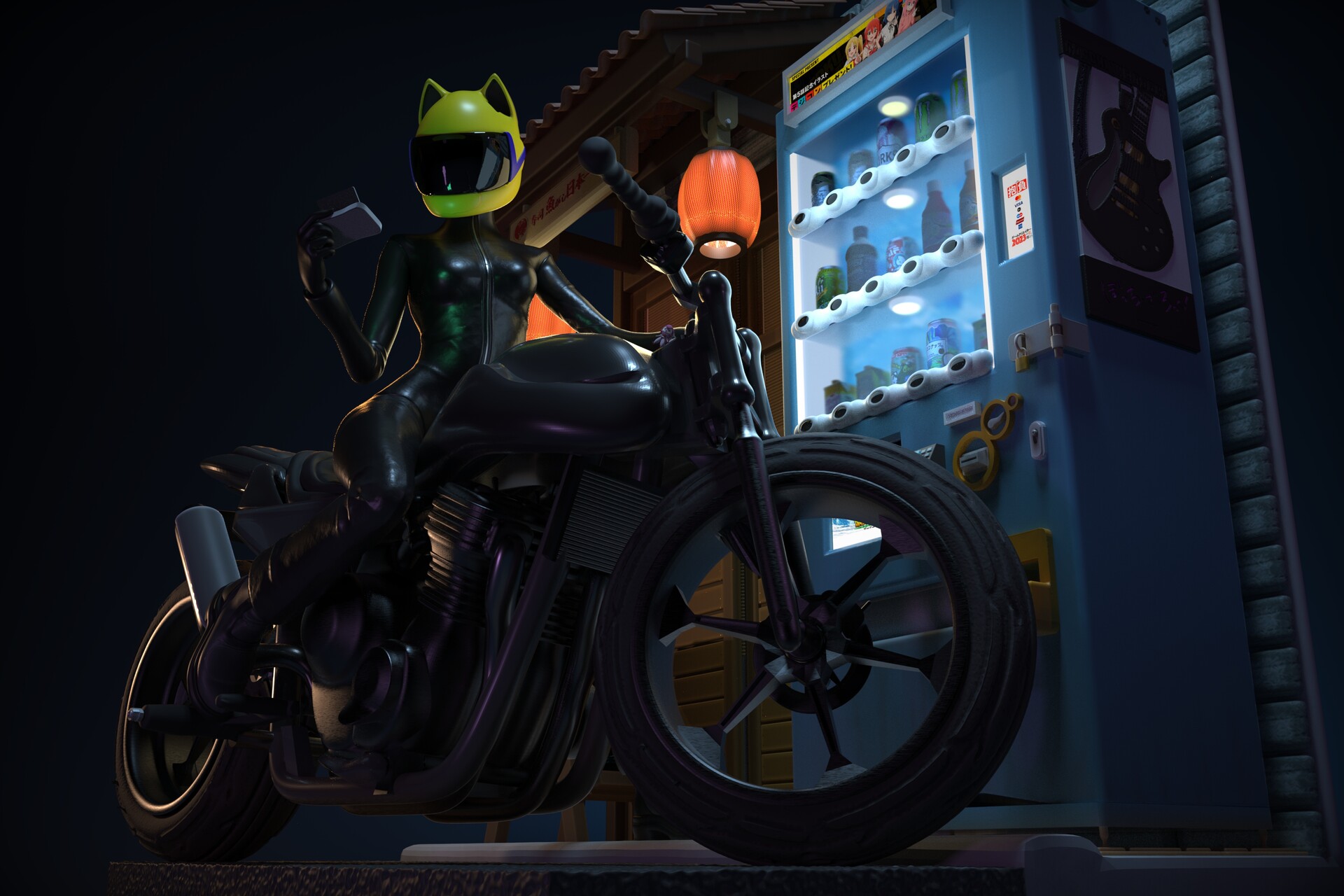 ArtStation - Celty Sturluson Fan Art