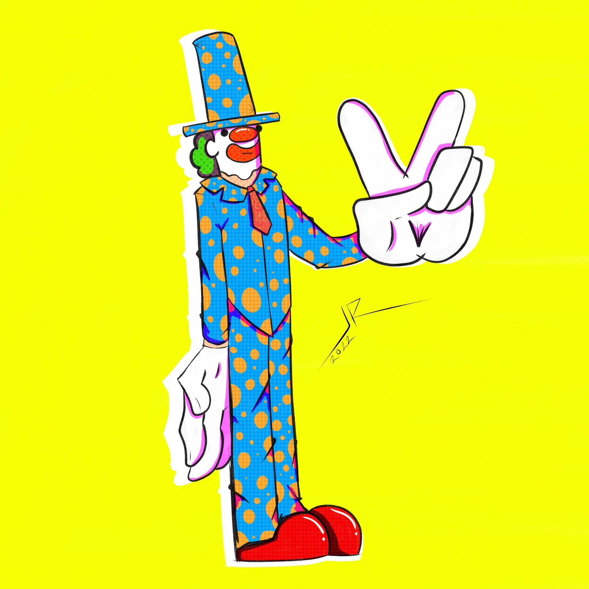 ArtStation - Big Hands The Clown