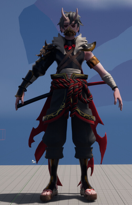 ArtStation - Oni assassin