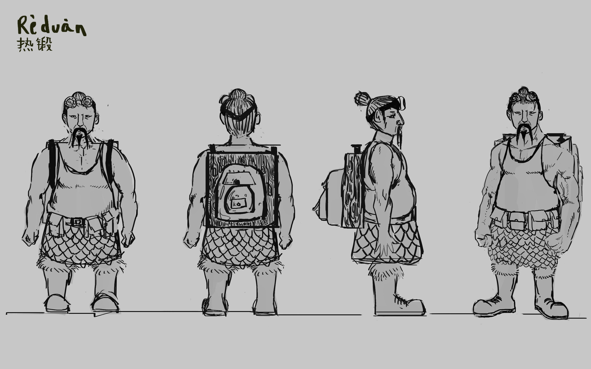 critter109 - Reduan character design sheet