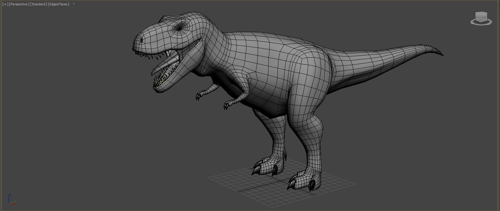 ArtStation - 3D Model T-Rex
