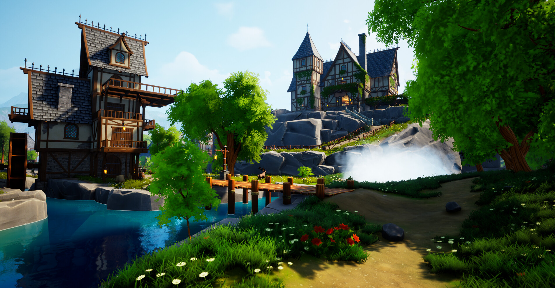 ArtStation - Stylized Land