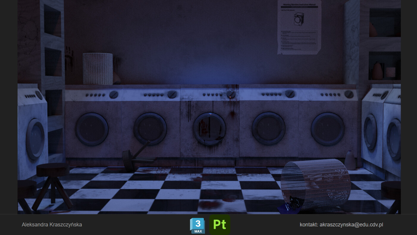 ArtStation - Mysterious Washing Machine