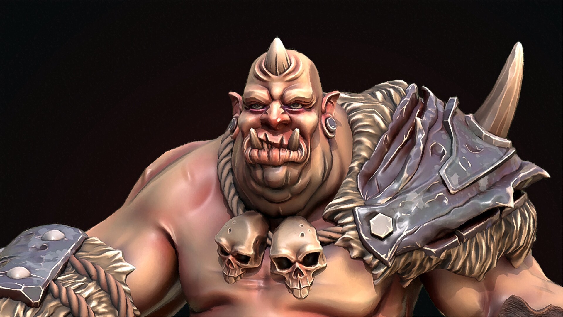 ArtStation - Ogre Texturing