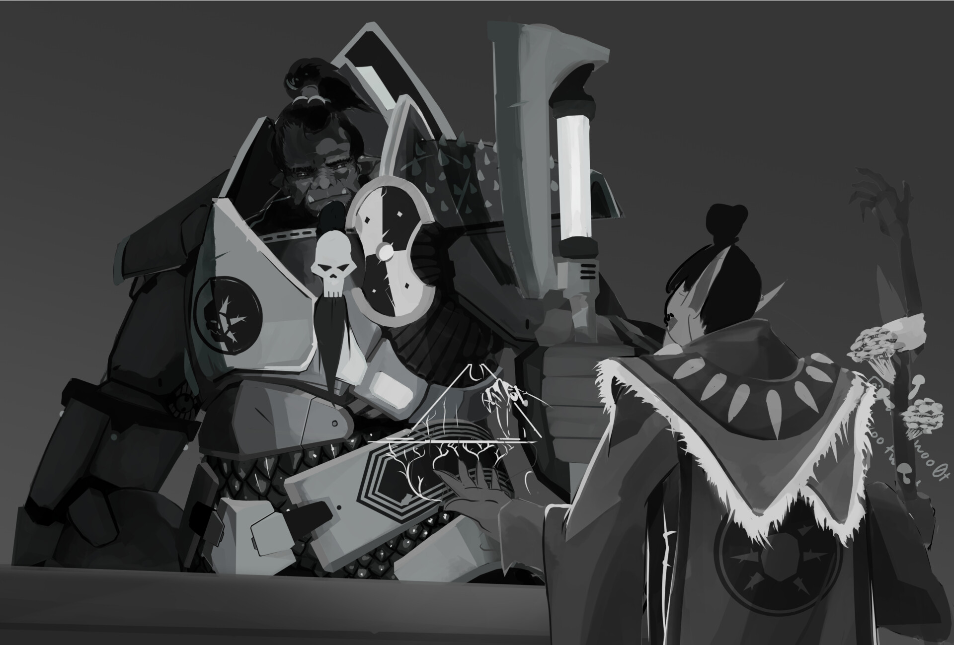 wootwooot - Krork fanart [WH40k]