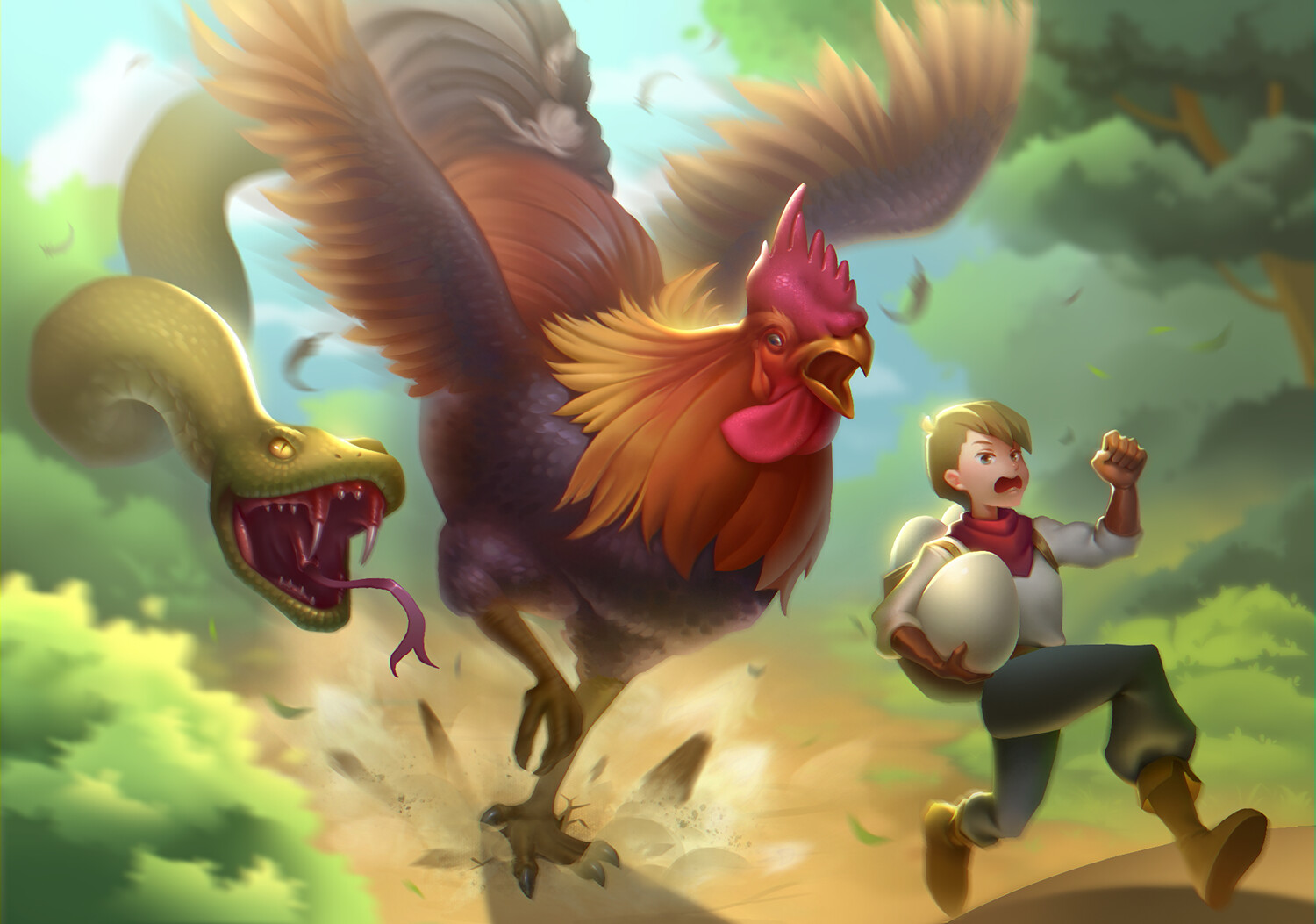 ArtStation - Cockatrice