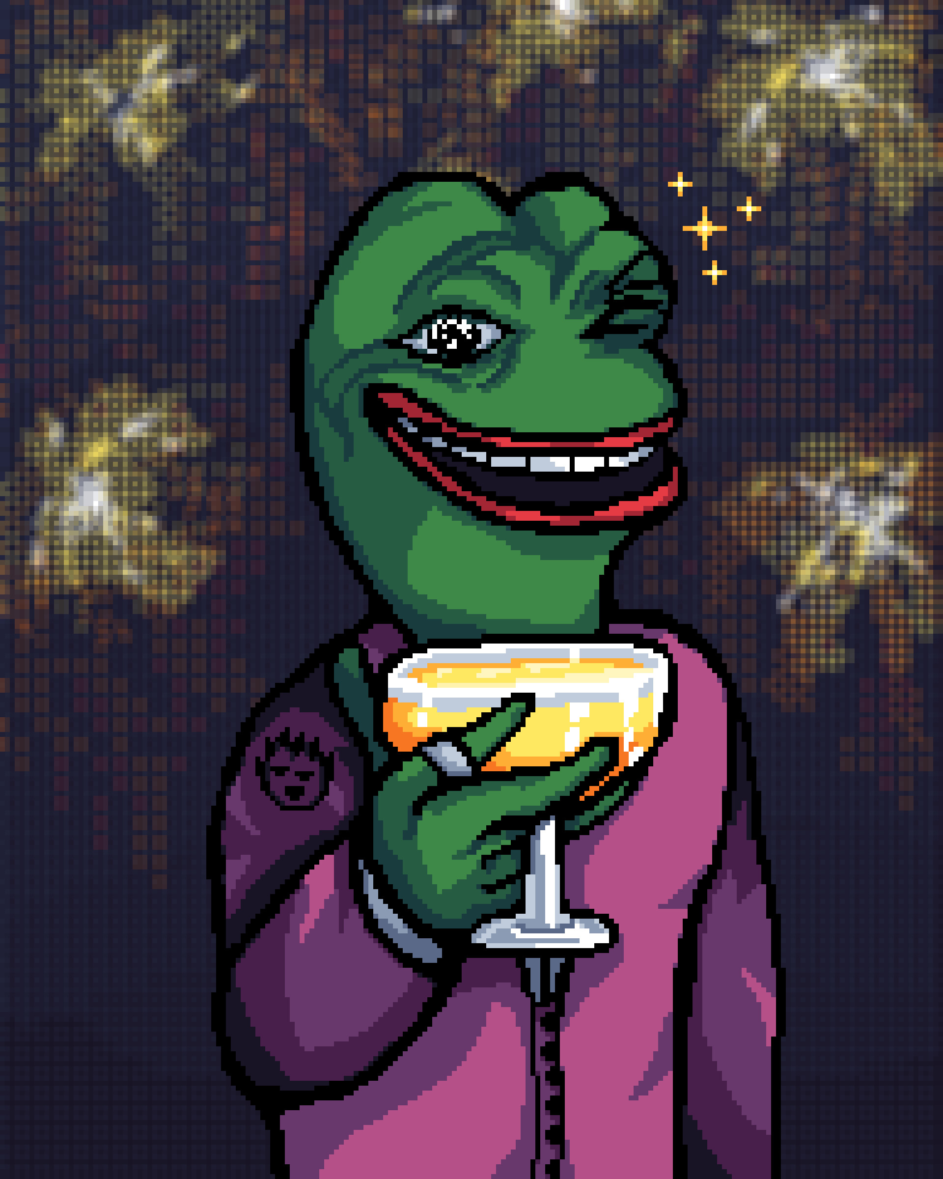 ArtStation - The Great Frog - Pixel Art by Yumi